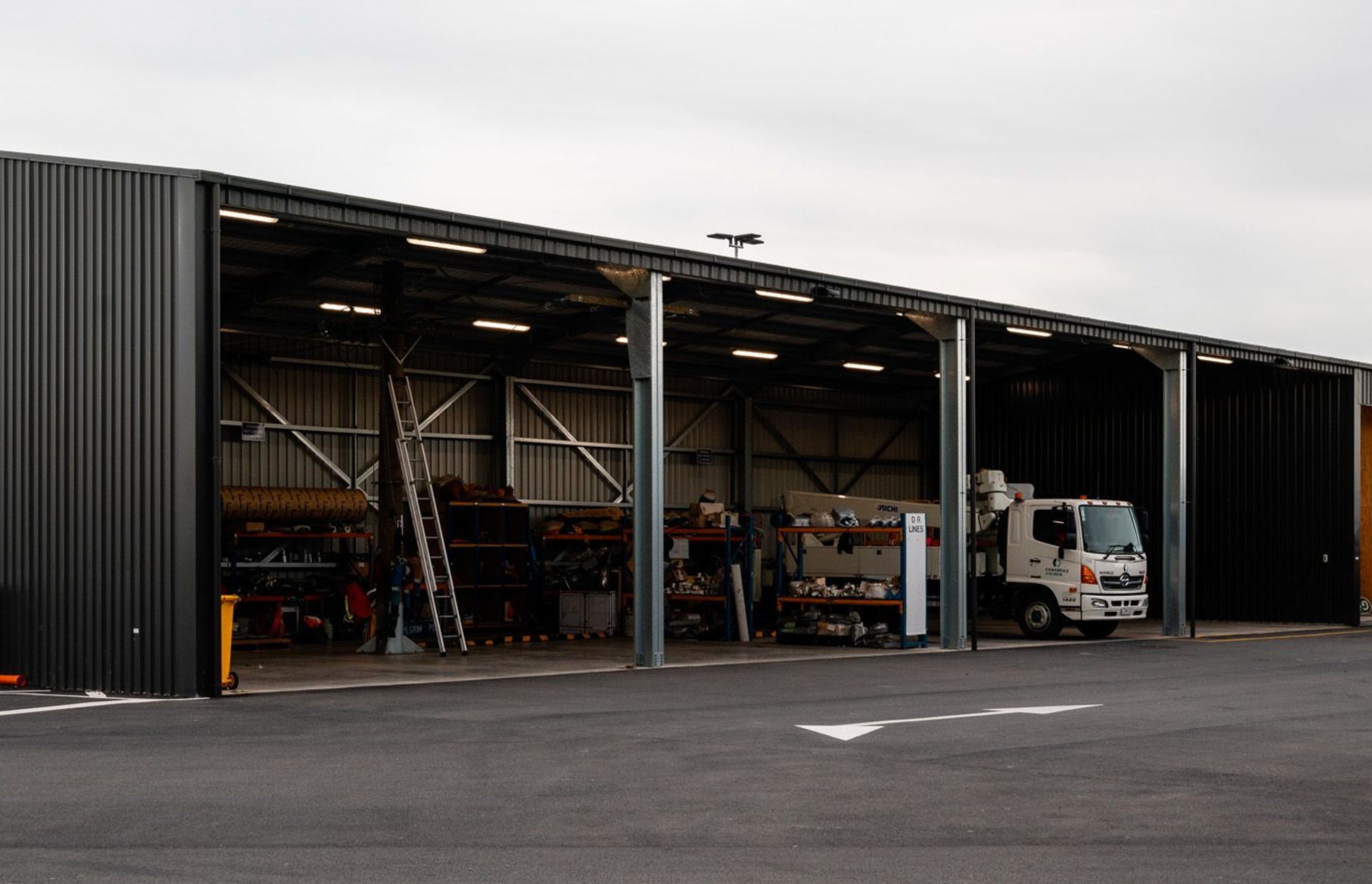 Commercial Shed, Christchurch by Steel Shed Systems | ArchiPro NZ