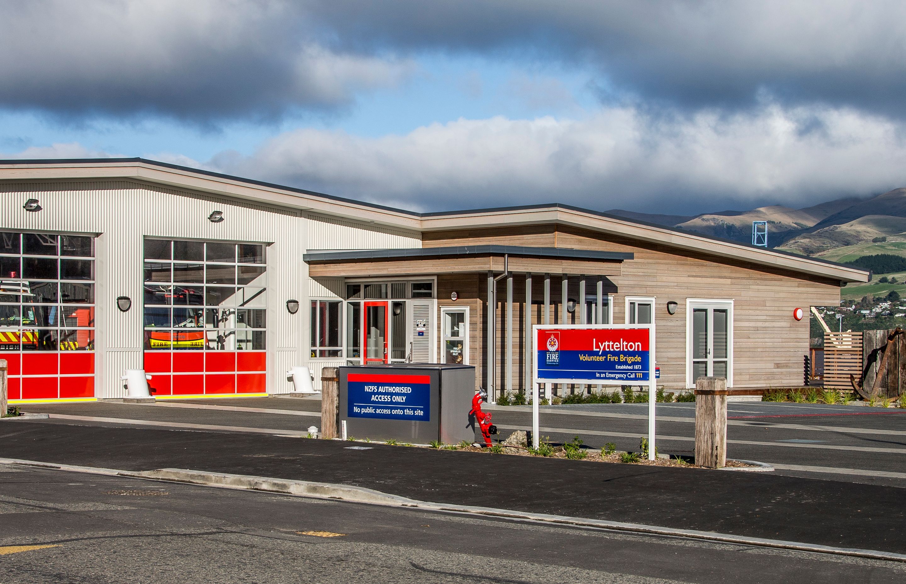 FENZ Lyttelton Fire Station by APG Architects | ArchiPro NZ