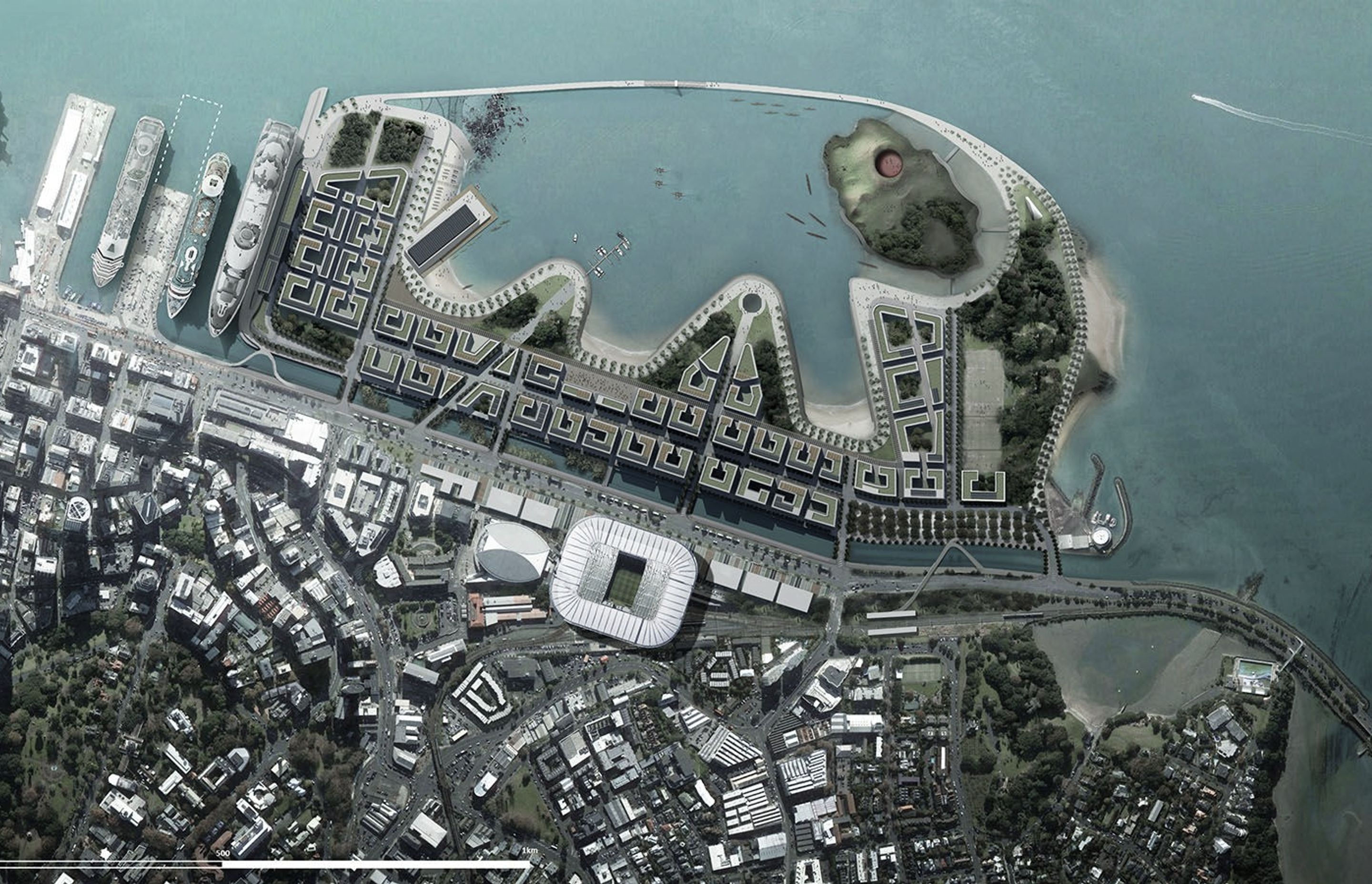 Ports of Auckland Future Master Plan by Archimedia | ArchiPro NZ