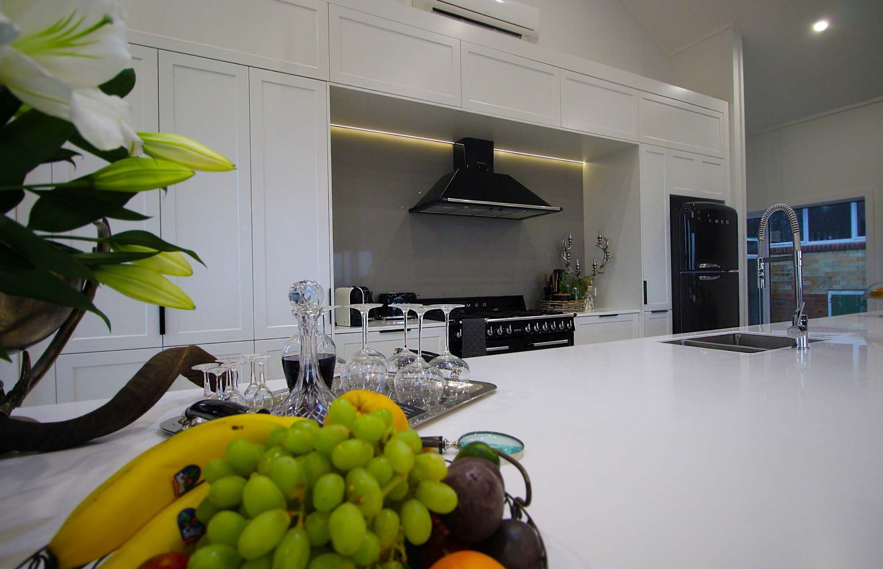 Sleek Country Barn Style Kitchen by Panelform | ArchiPro NZ