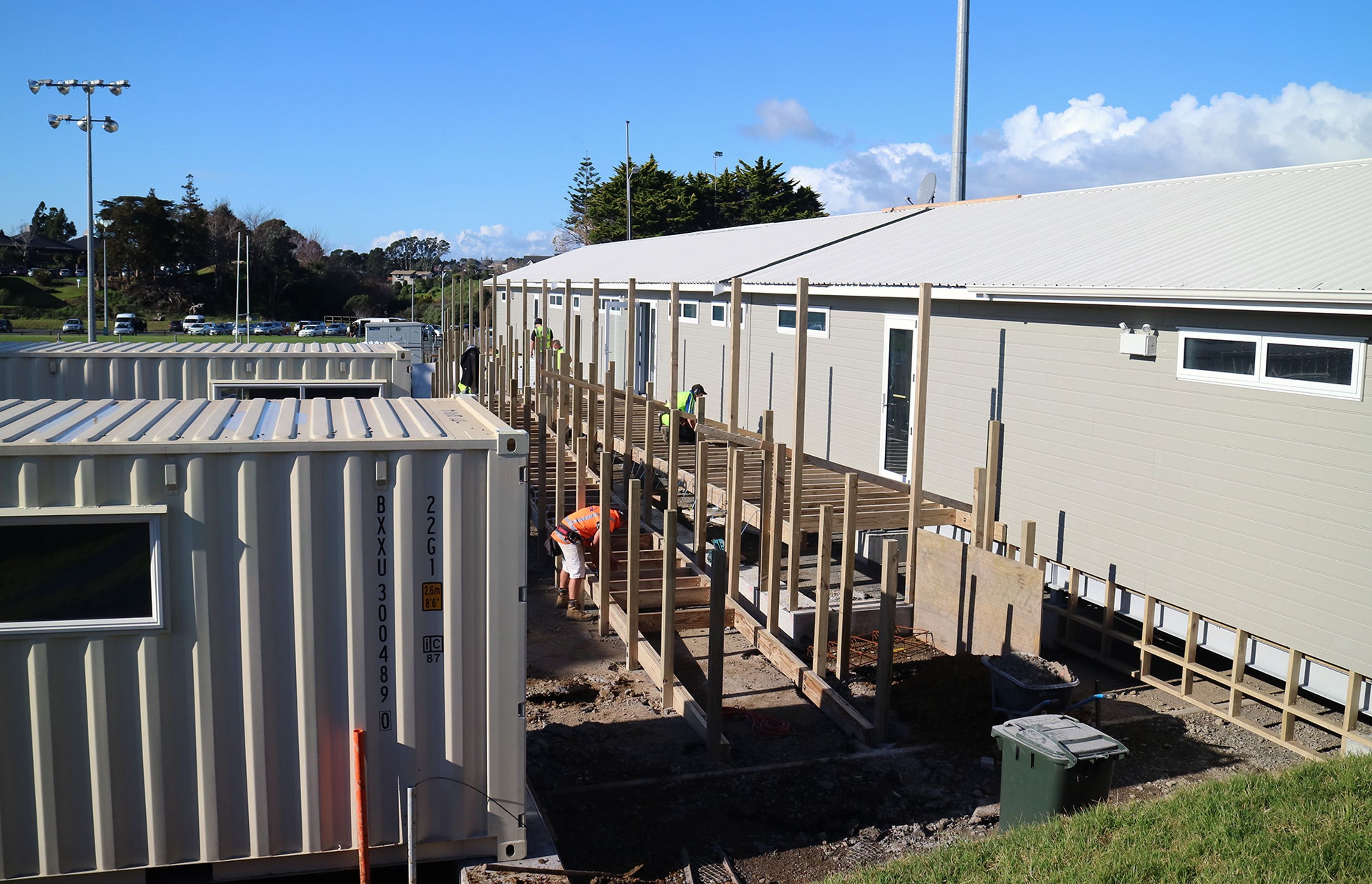 Yarrow Stadium Temporary Facilities by Pepper Construction | ArchiPro NZ