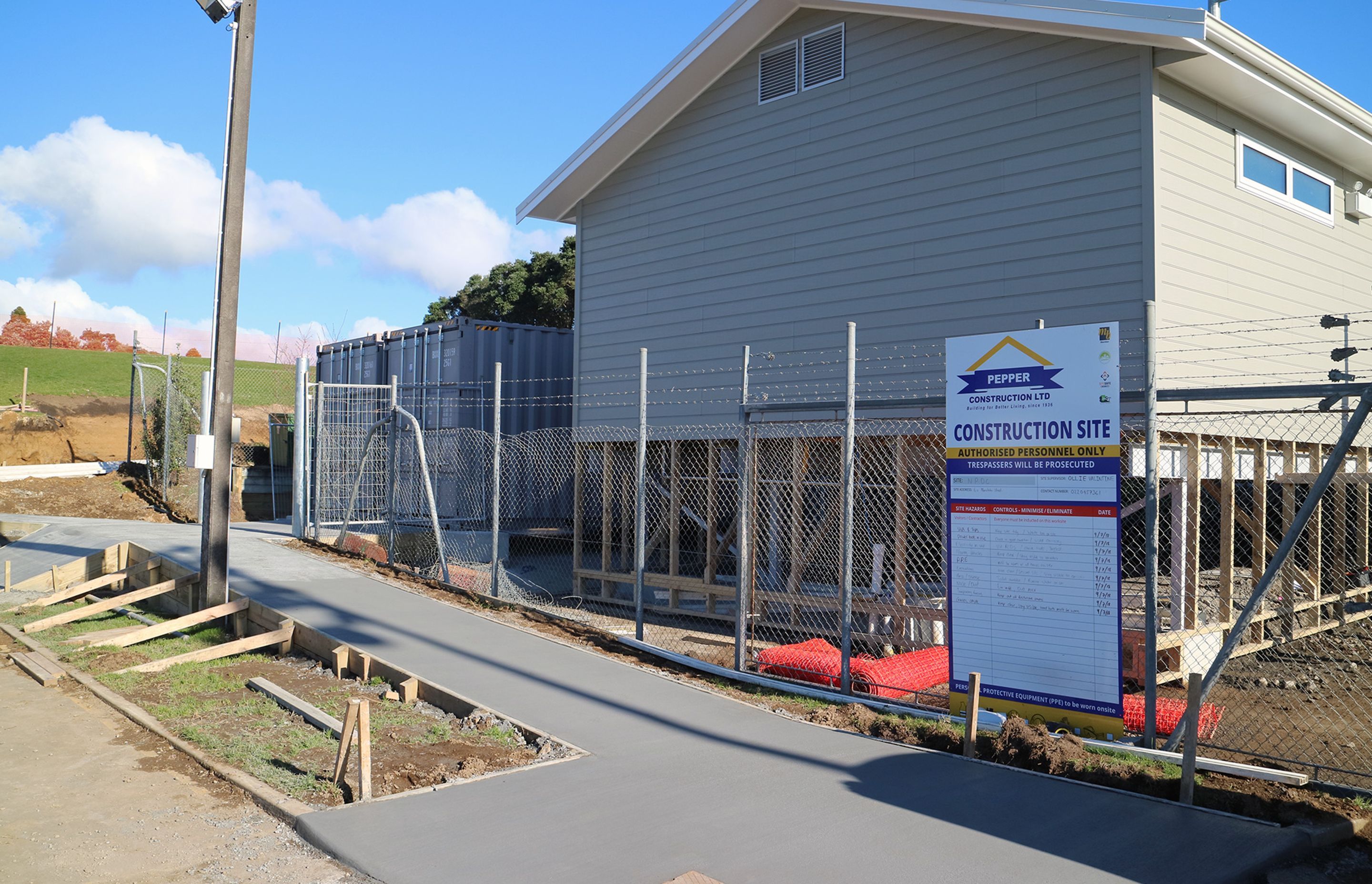 Yarrow Stadium Temporary Facilities by Pepper Construction | ArchiPro NZ