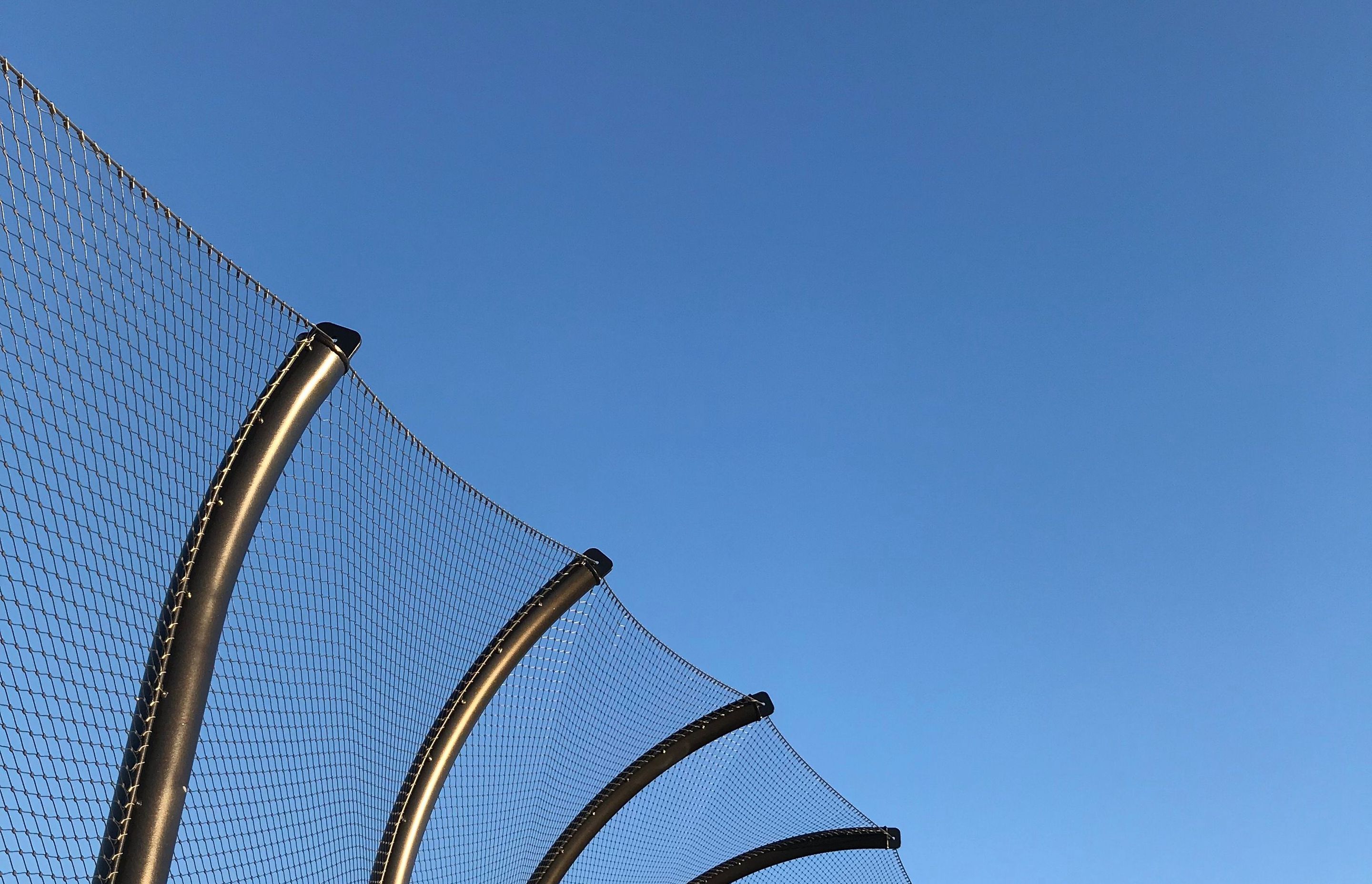 Kirkbride Road / SH20A intersection over bridge - anti-throw mesh ...