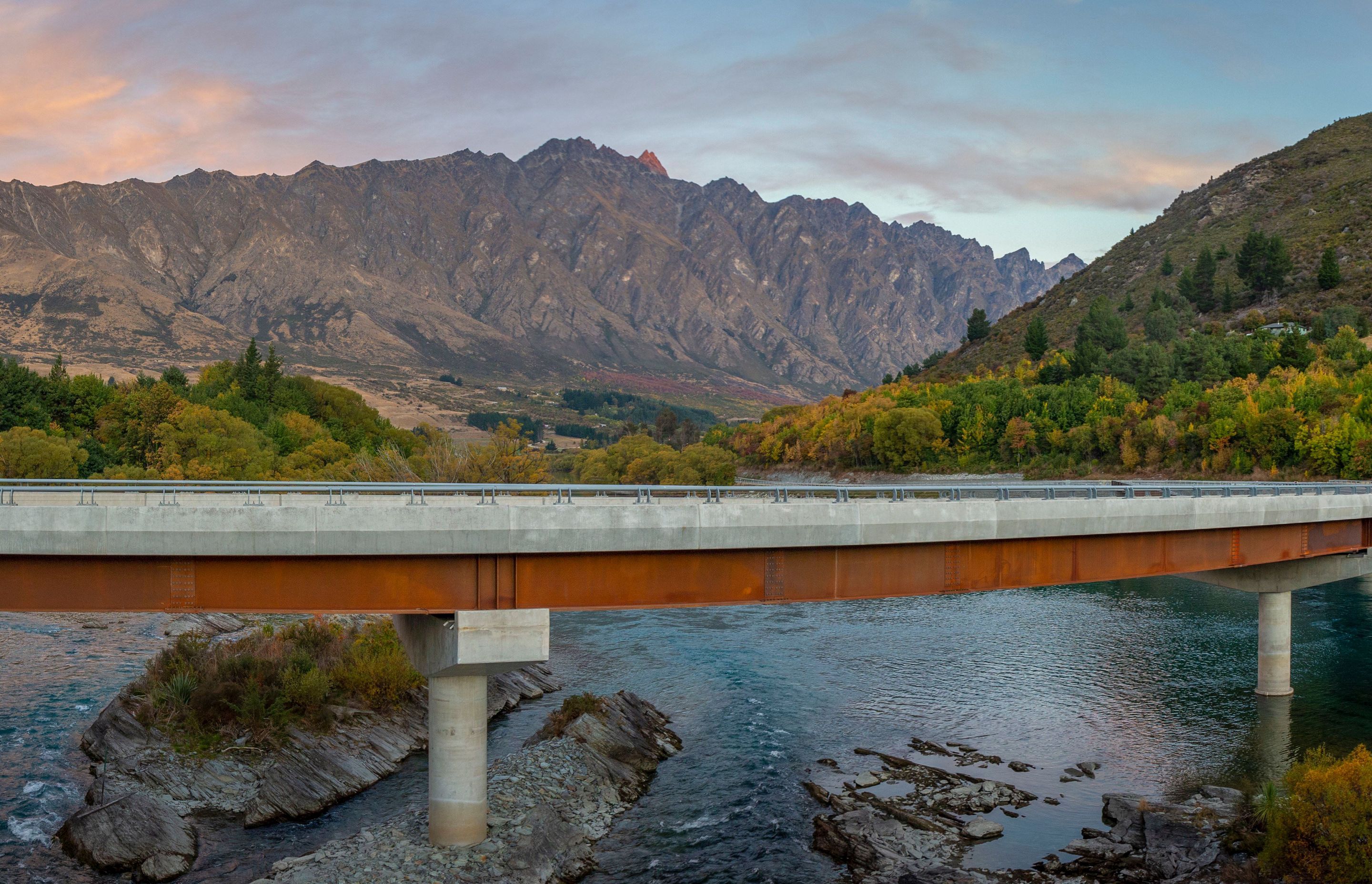 Kawarau Falls Bridge by Marina Mathews Photography | ArchiPro NZ