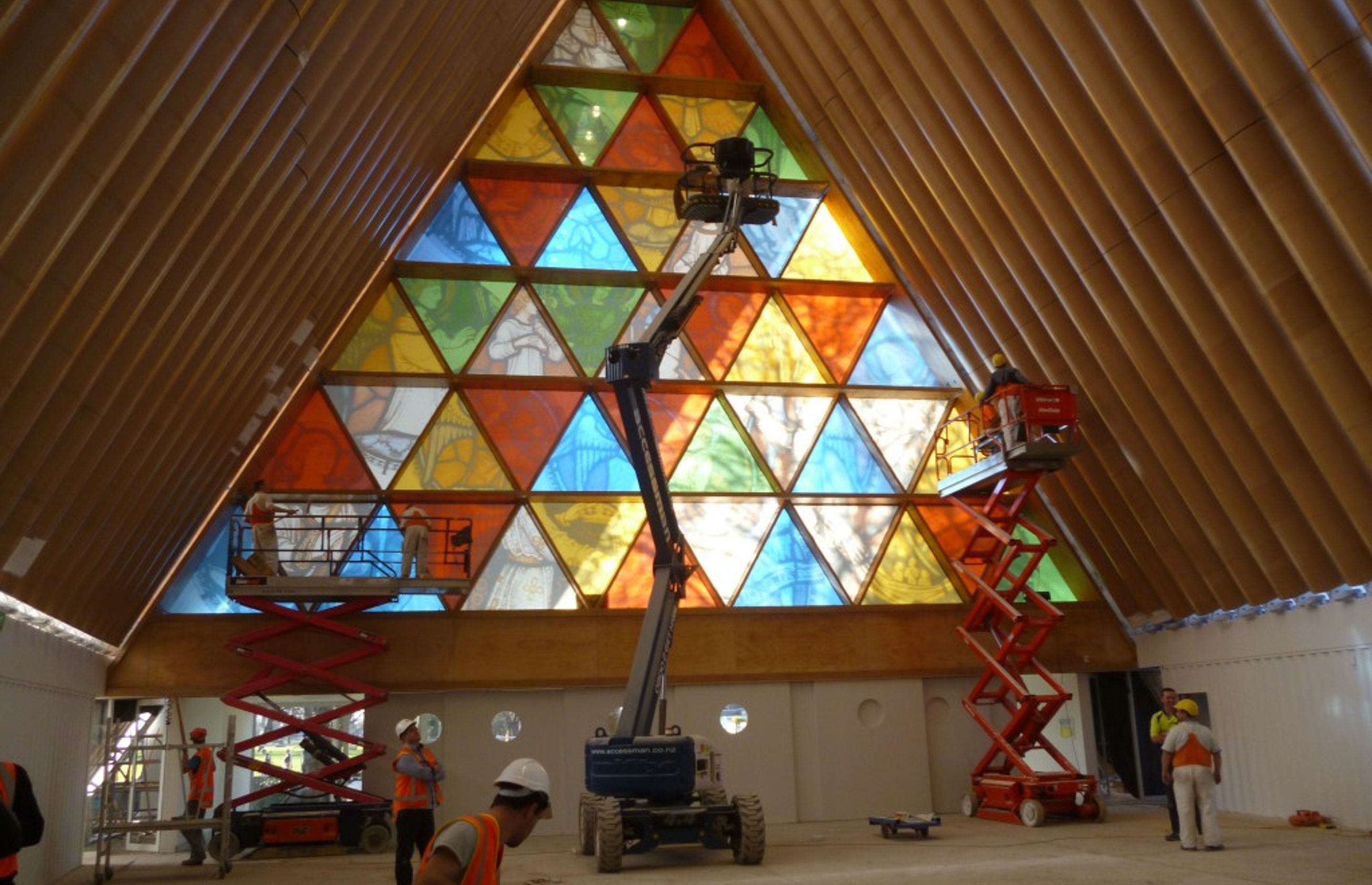 Christchurch Cardboard Cathedral by Nulook™ Windows & Doors | ArchiPro NZ