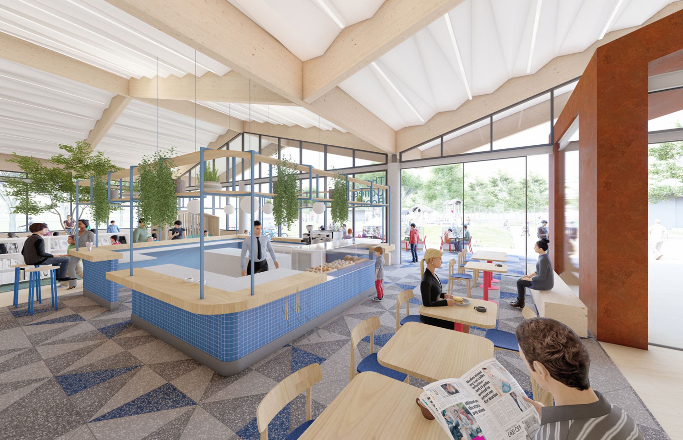 Te Kete Aronui Rototuna Library by Chow:Hill Architects | ArchiPro NZ