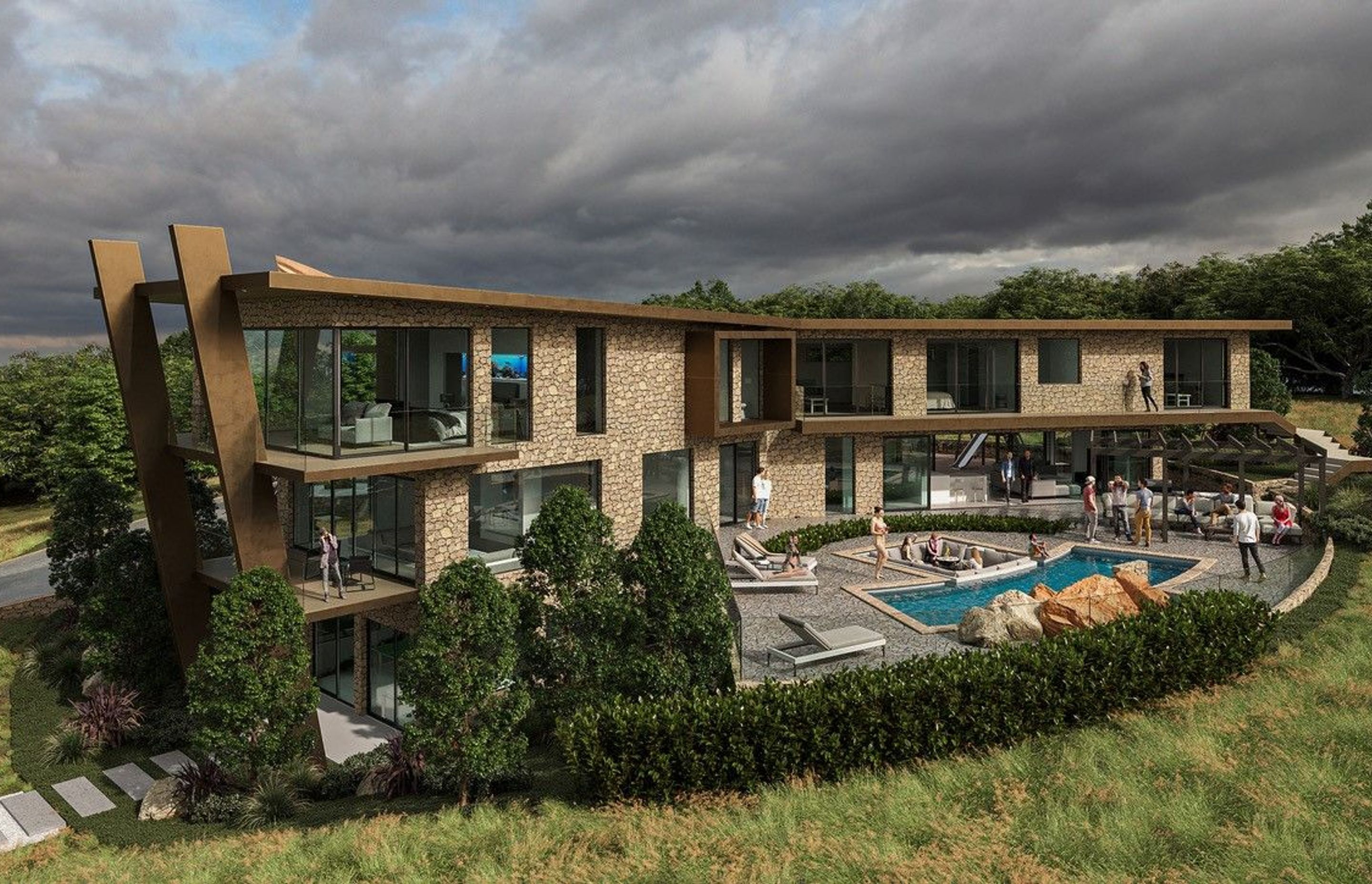 West Auckland Mansion by Houston Architects | ArchiPro NZ