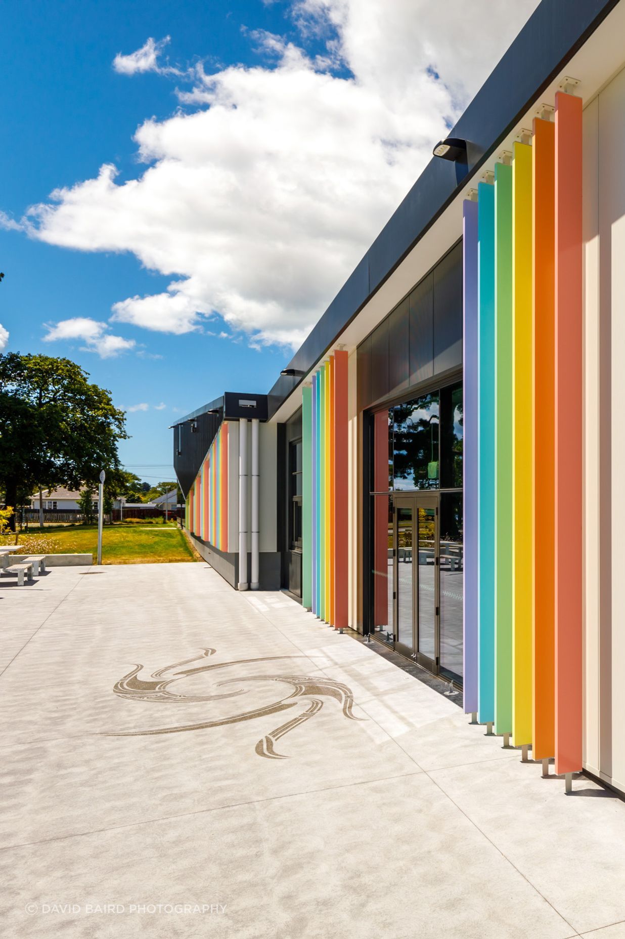 Te Pou Toetoe, Linwood pool exterior by David Baird Photography | ArchiPro NZ