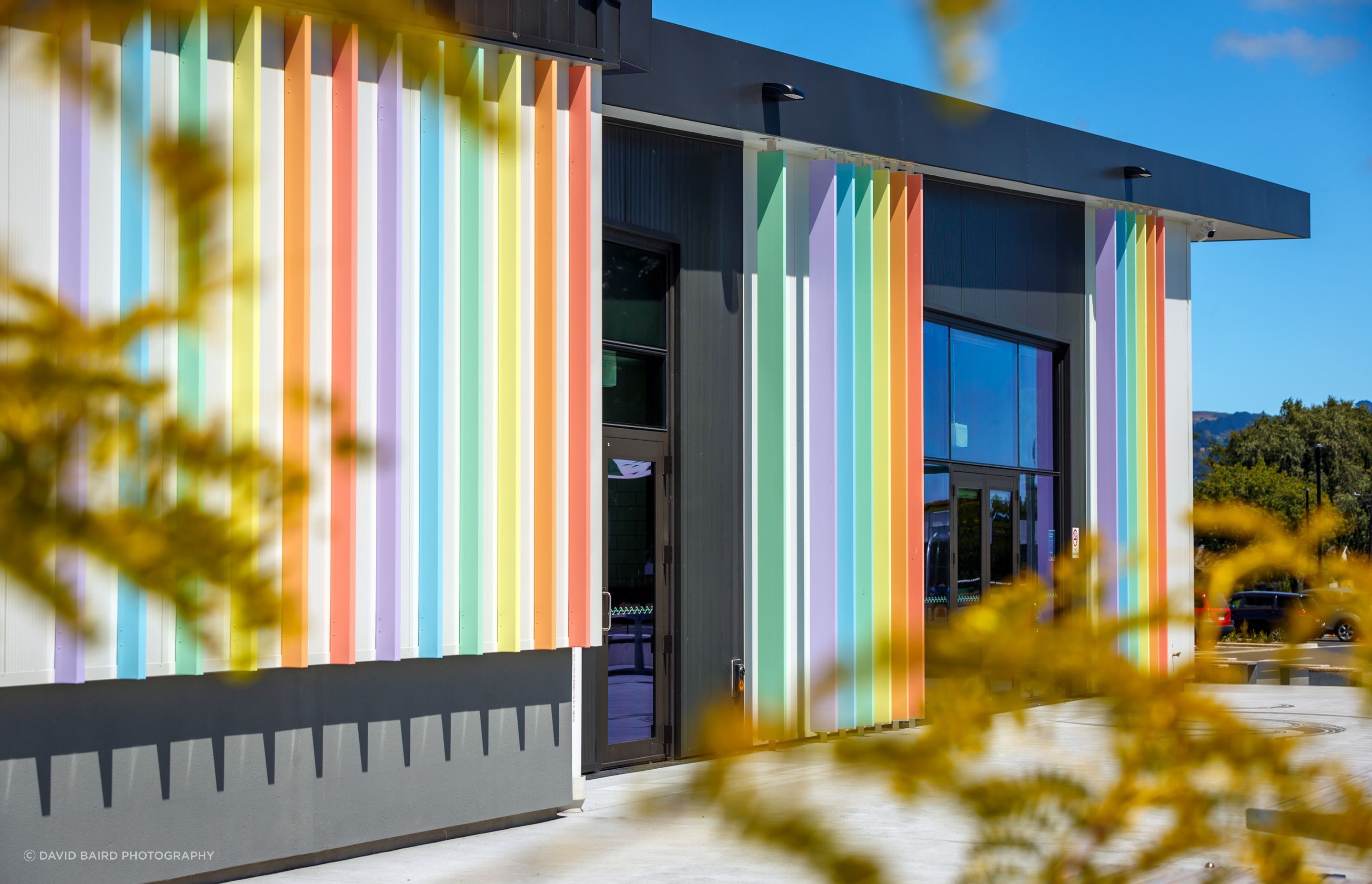 Te Pou Toetoe, Linwood pool exterior by David Baird Photography | ArchiPro NZ