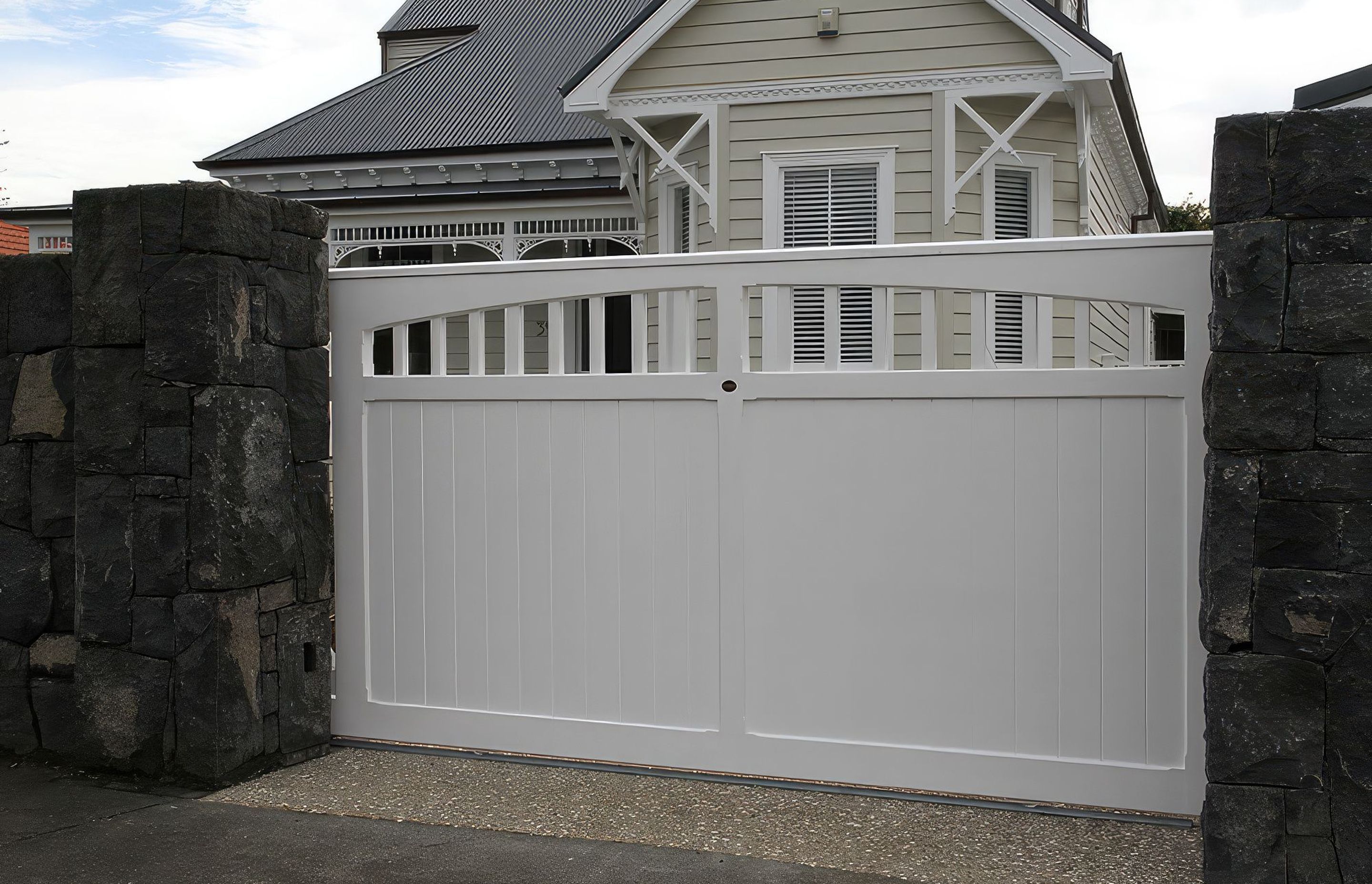 Hampton | Traditional Style Gates by WoodenGates | ArchiPro NZ