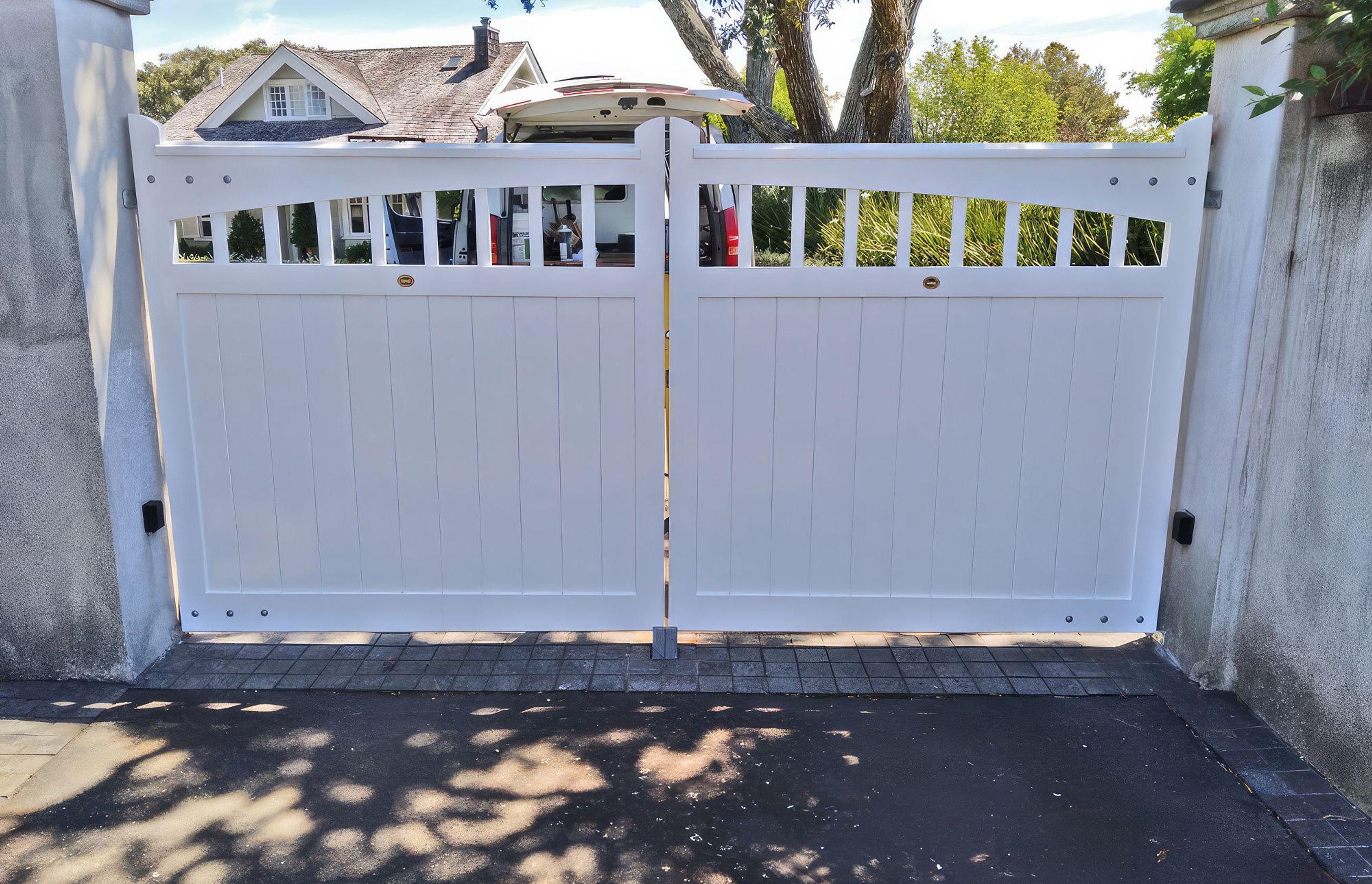 Hampton | Traditional Style Gates by WoodenGates | ArchiPro NZ