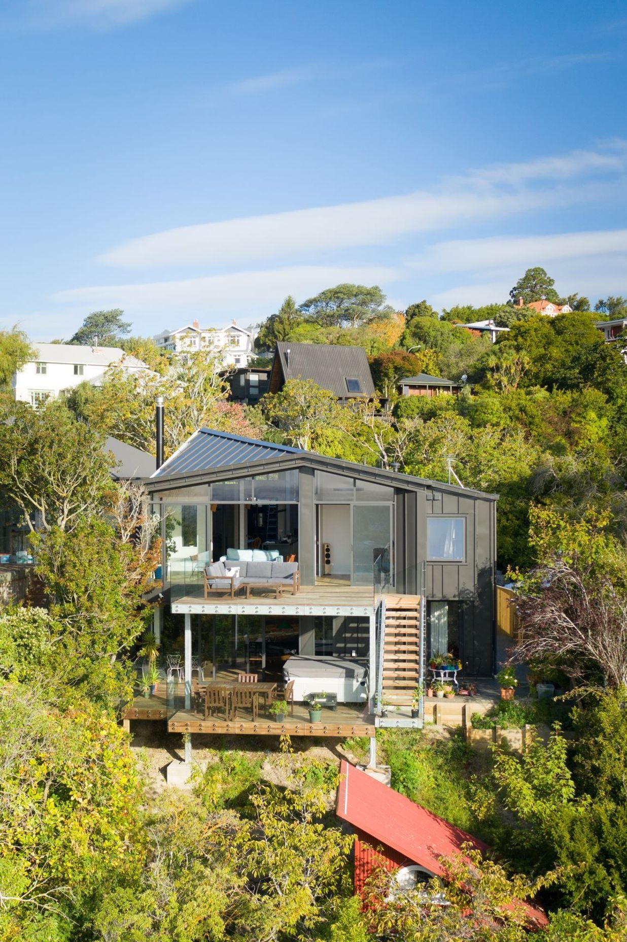 Folded Roof Home by South Architects | ArchiPro NZ