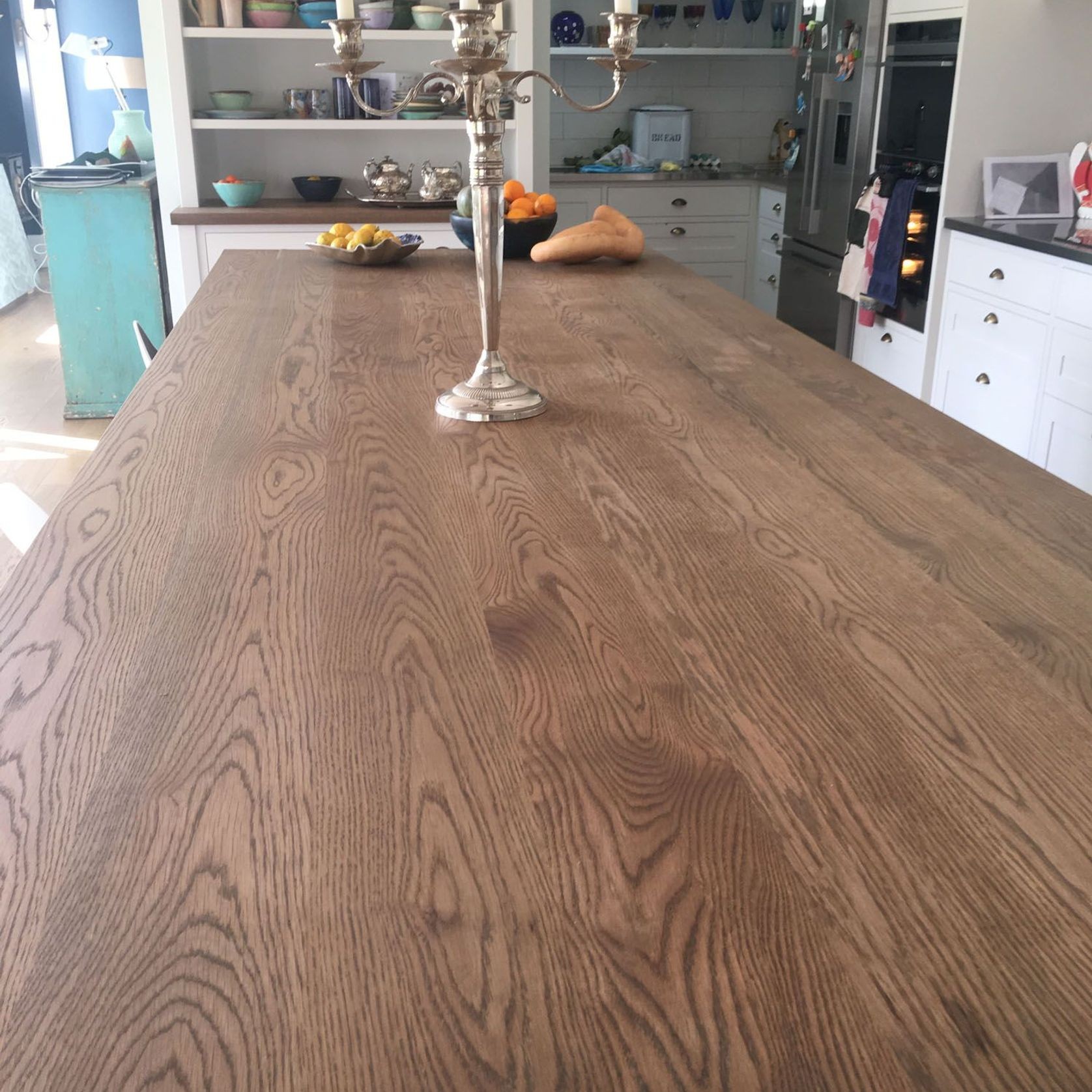 Stained Oak Benchtop | ArchiPro NZ