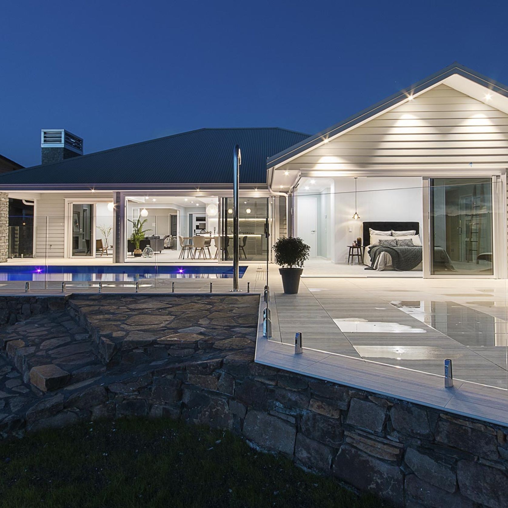 Haynes Glass Mini Post Systems for Balustrades | ArchiPro NZ