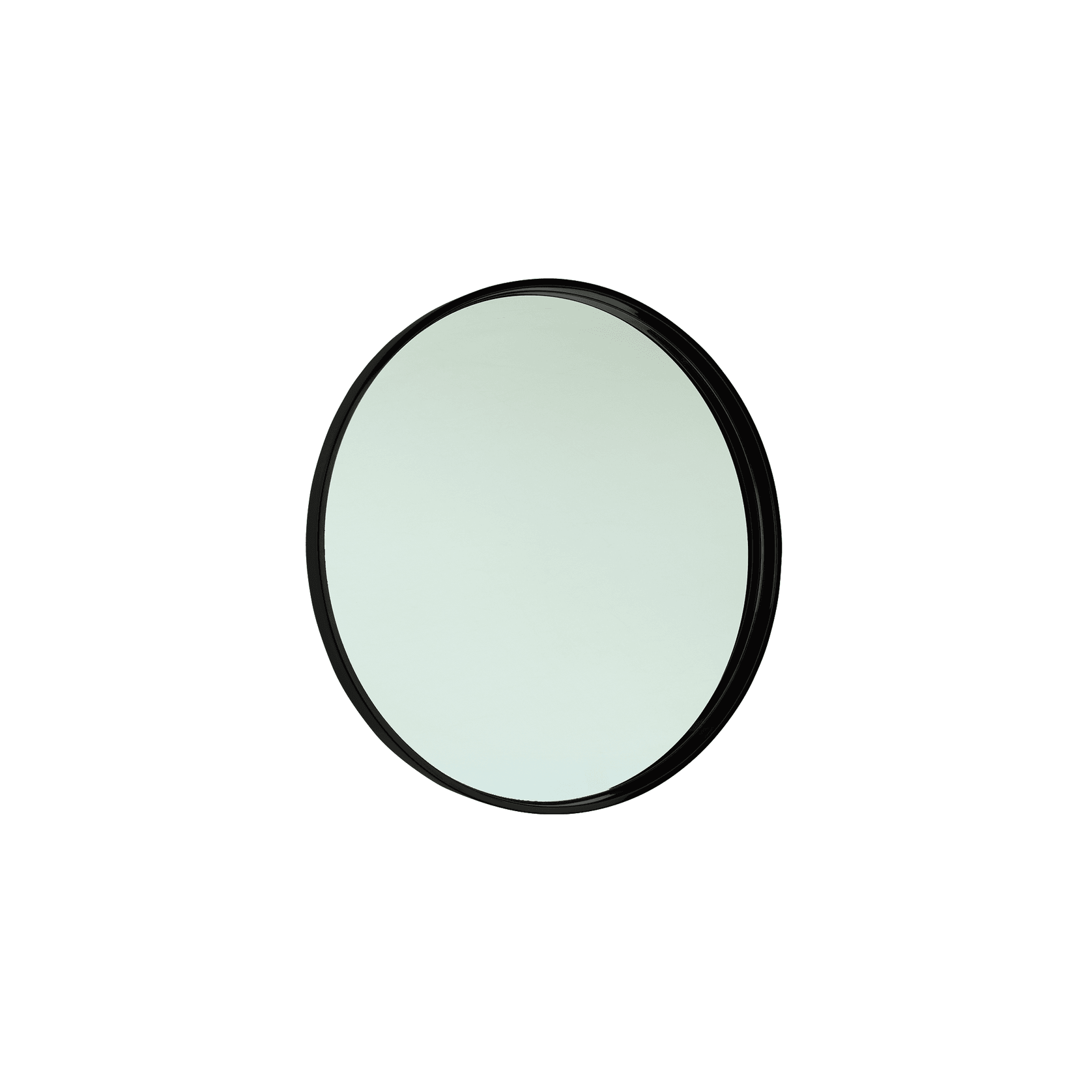 iStone 850mm Round Mirror Matte Black | ArchiPro NZ