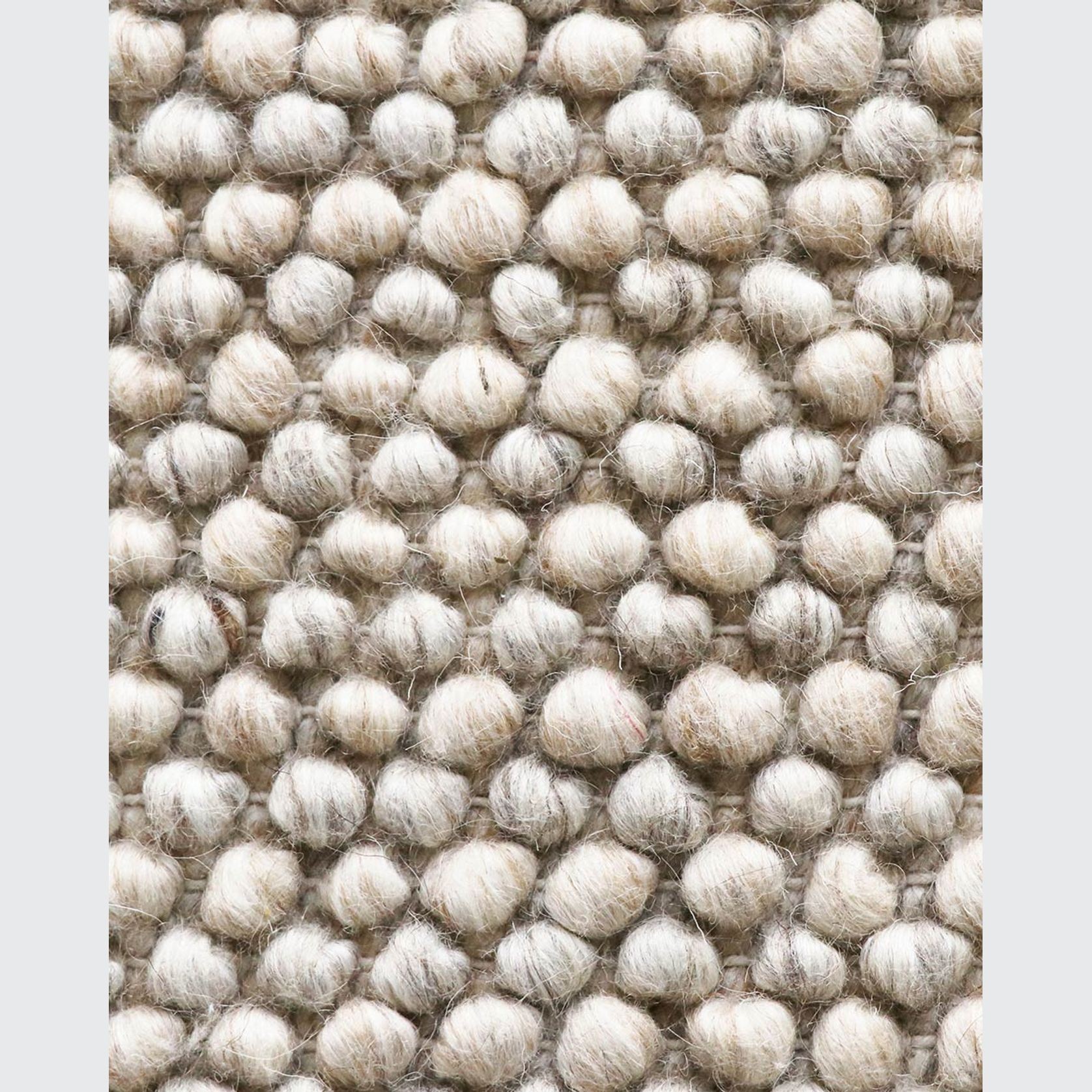 Baya Roxburgh Handwoven Loop Pile Rug - Parchment | ArchiPro NZ