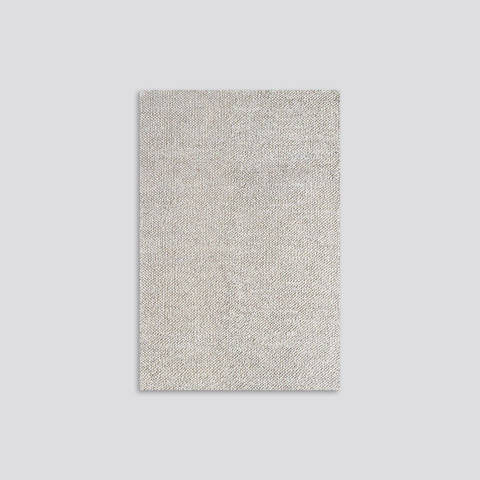 Baya Roxburgh Handwoven Loop Pile Rug - Parchment | ArchiPro NZ