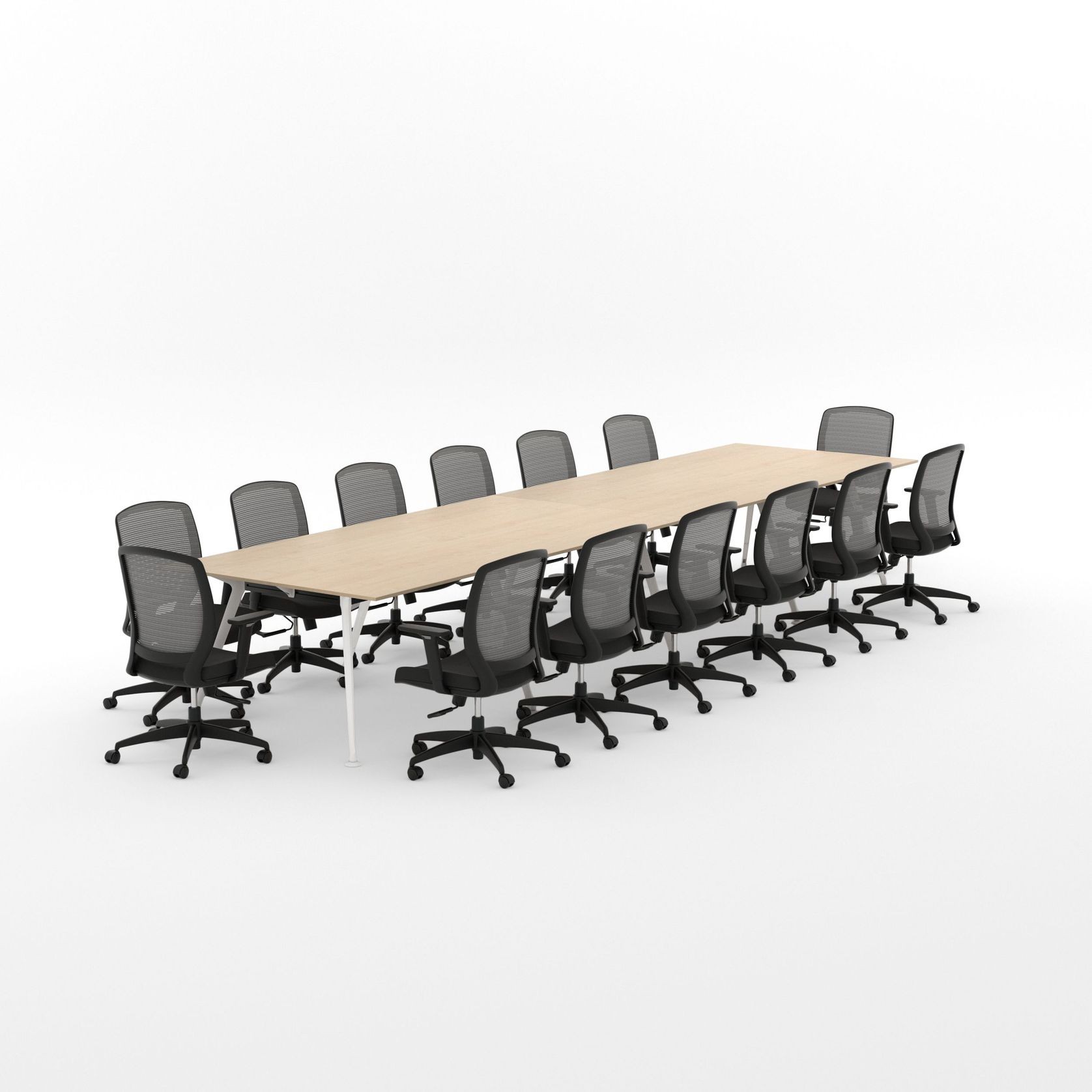 Euro Boardroom Table With Flex Chair Package | ArchiPro NZ