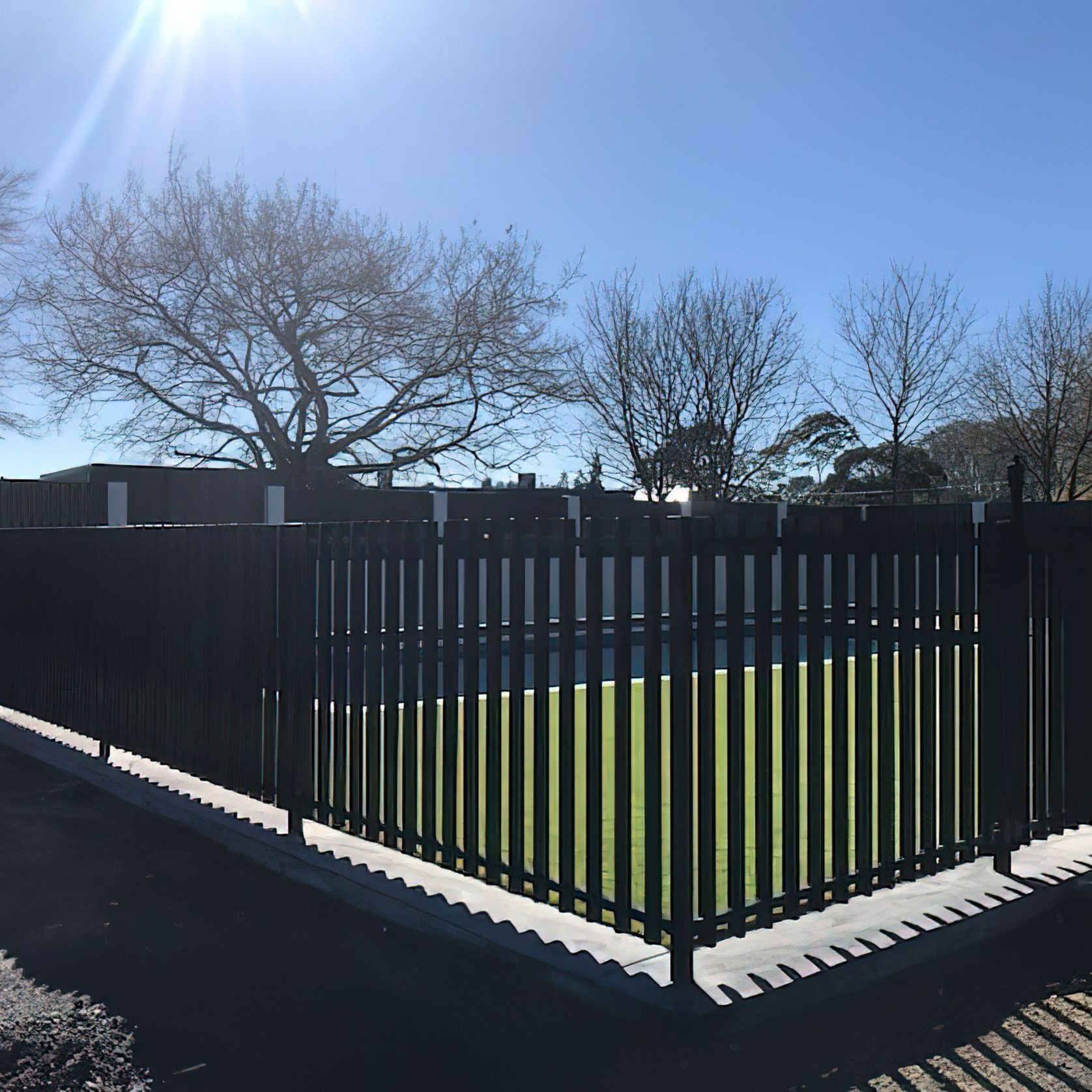 Taranaki - Tubular School Fence | ArchiPro NZ