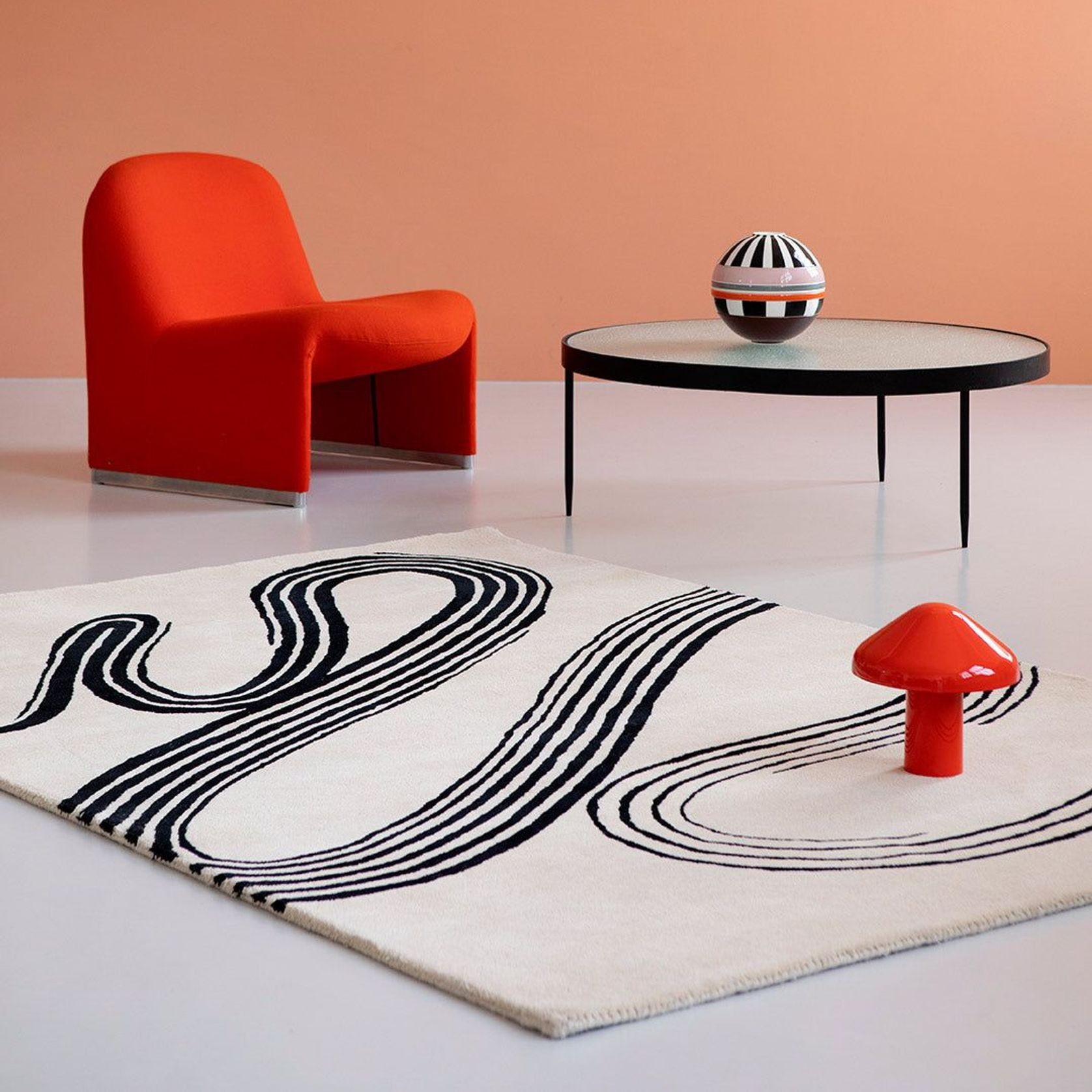 Decor Designer Floor Rug - Flow, Sand | Brink & Campman | ArchiPro NZ