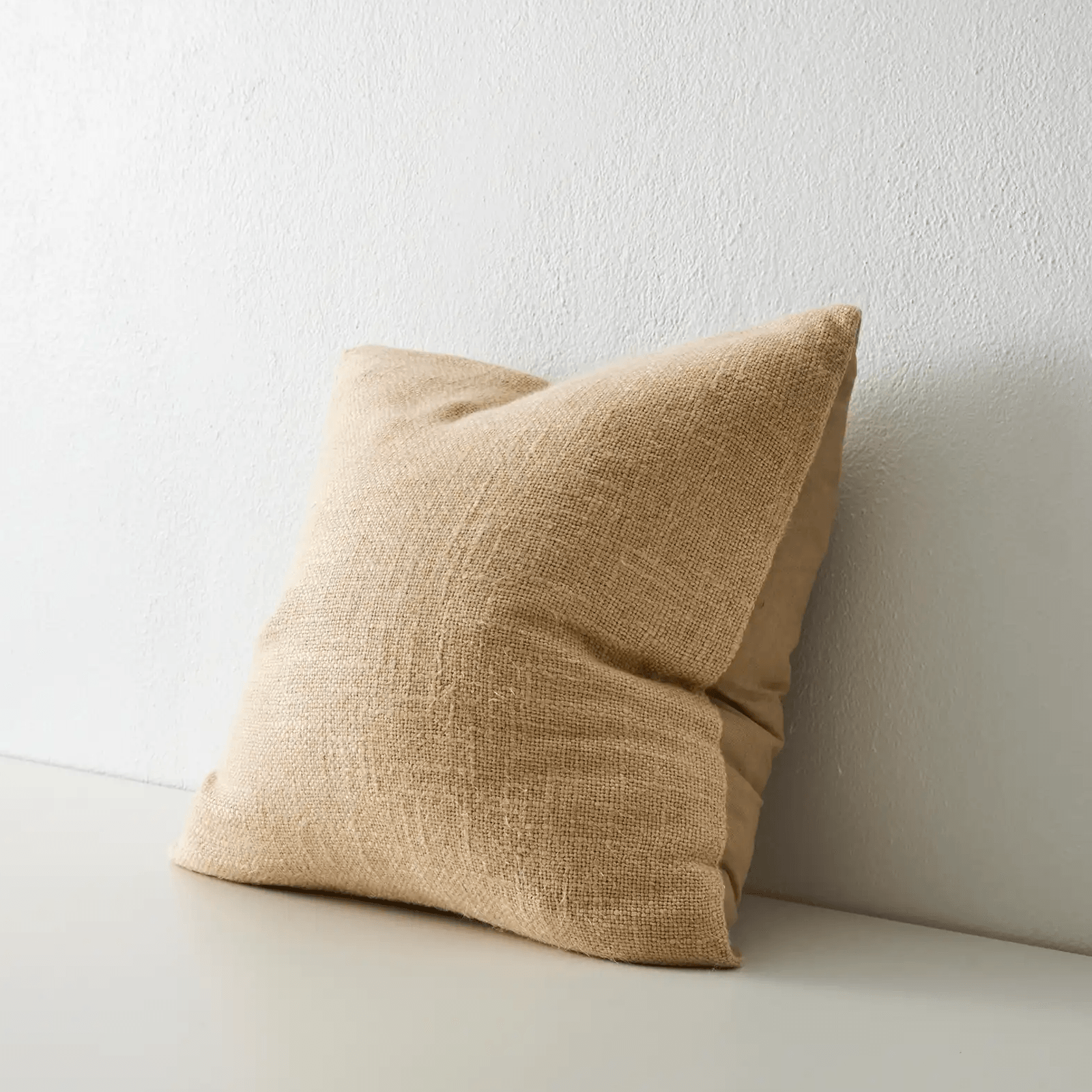 Weave Home Domenica Cushion - Sand | 50 x 50cm | ArchiPro NZ