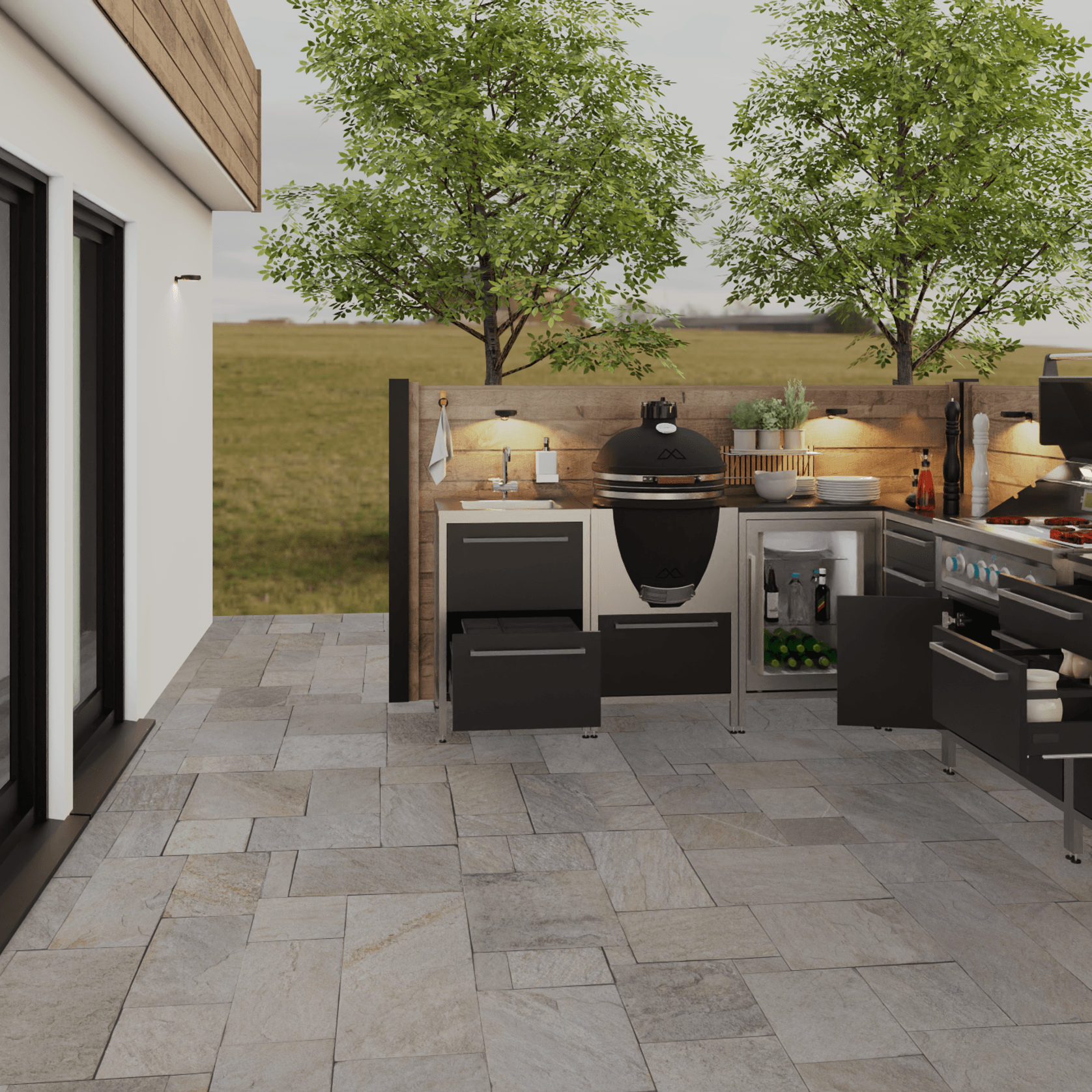 Quadro Compact Drawer Runner | Corrosion Resistant | ArchiPro NZ