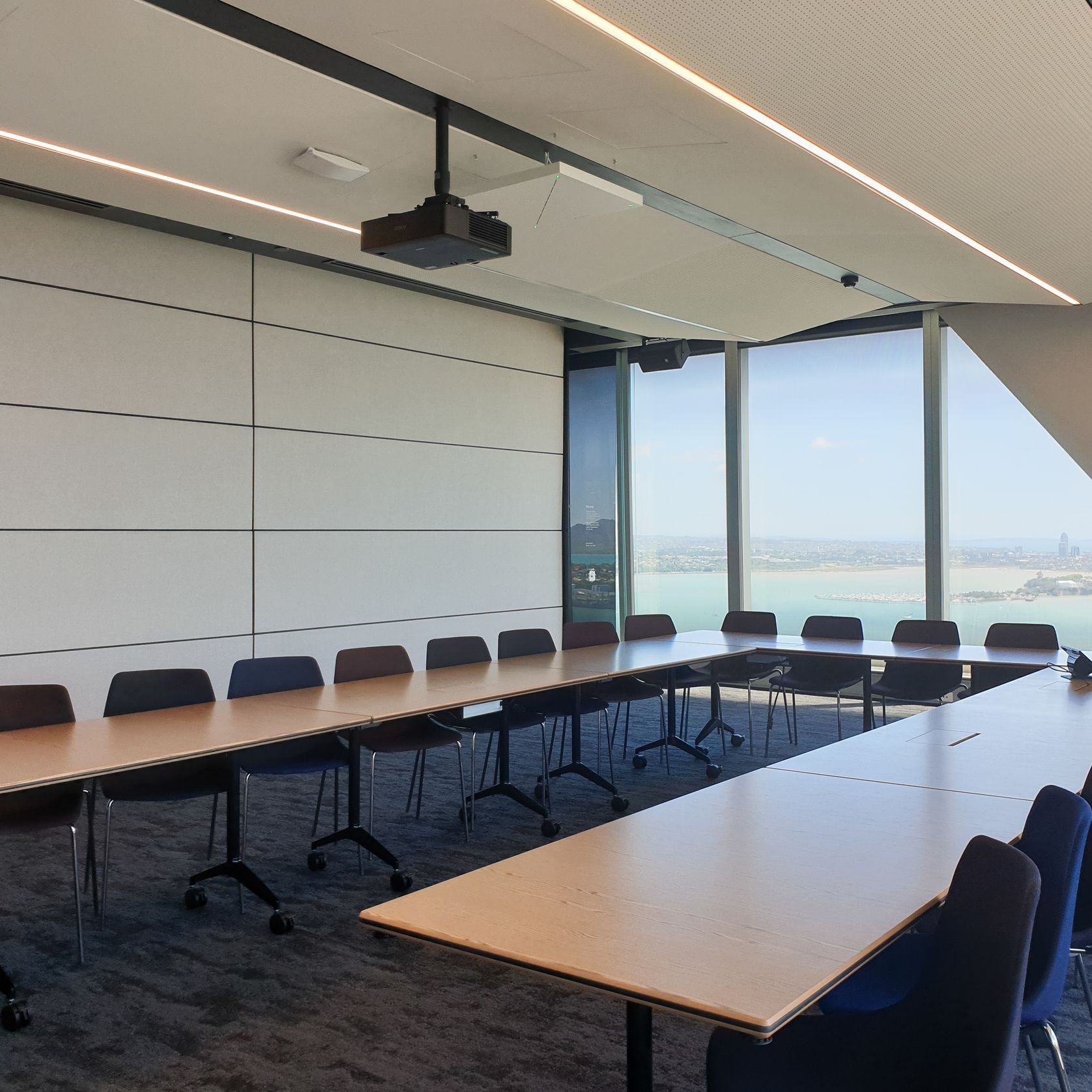 Skyfold Acoustic Vertical Retractable Walls | ArchiPro NZ