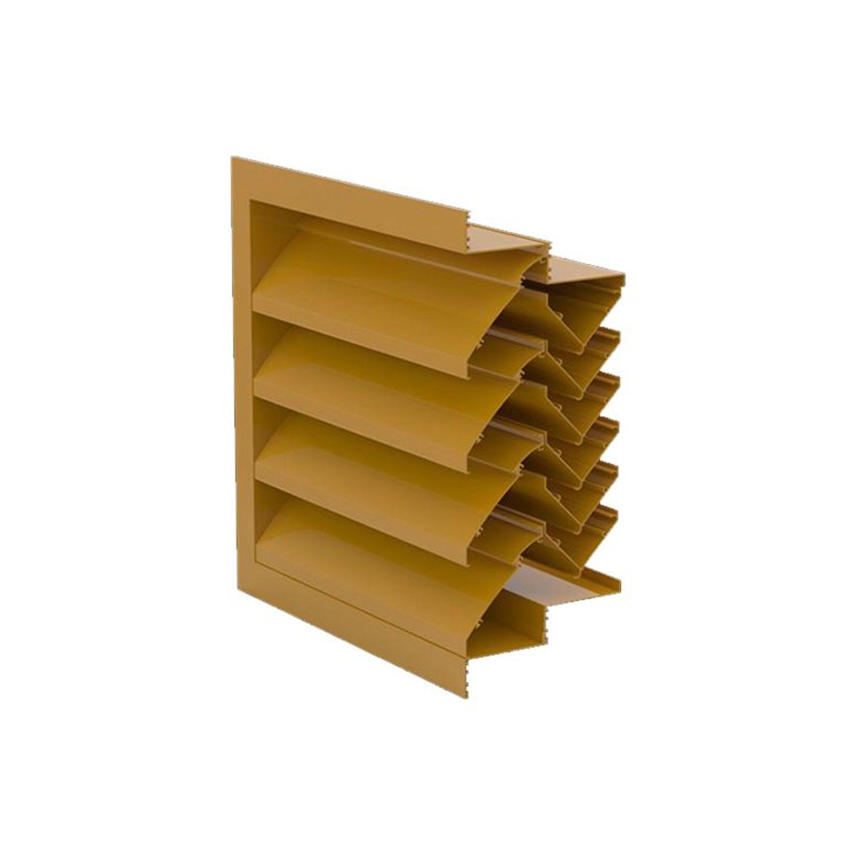 OHL-100WT 100mm Two Stage Weather Trap Louver | ArchiPro NZ