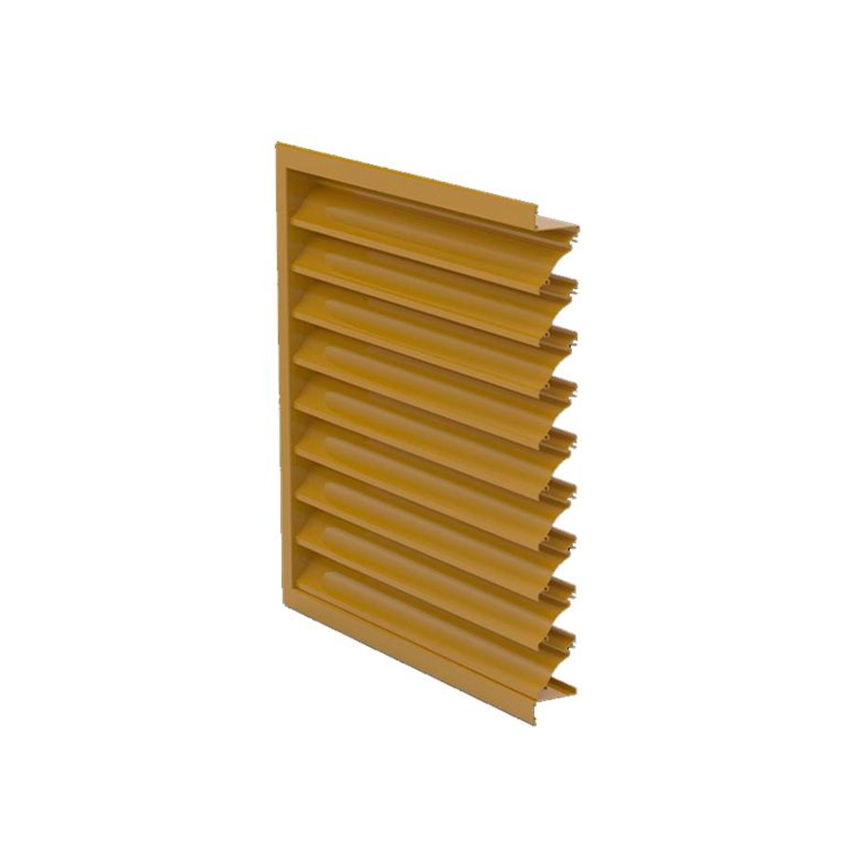 OHL-45 50mm Small Profile Weather Louver | ArchiPro NZ