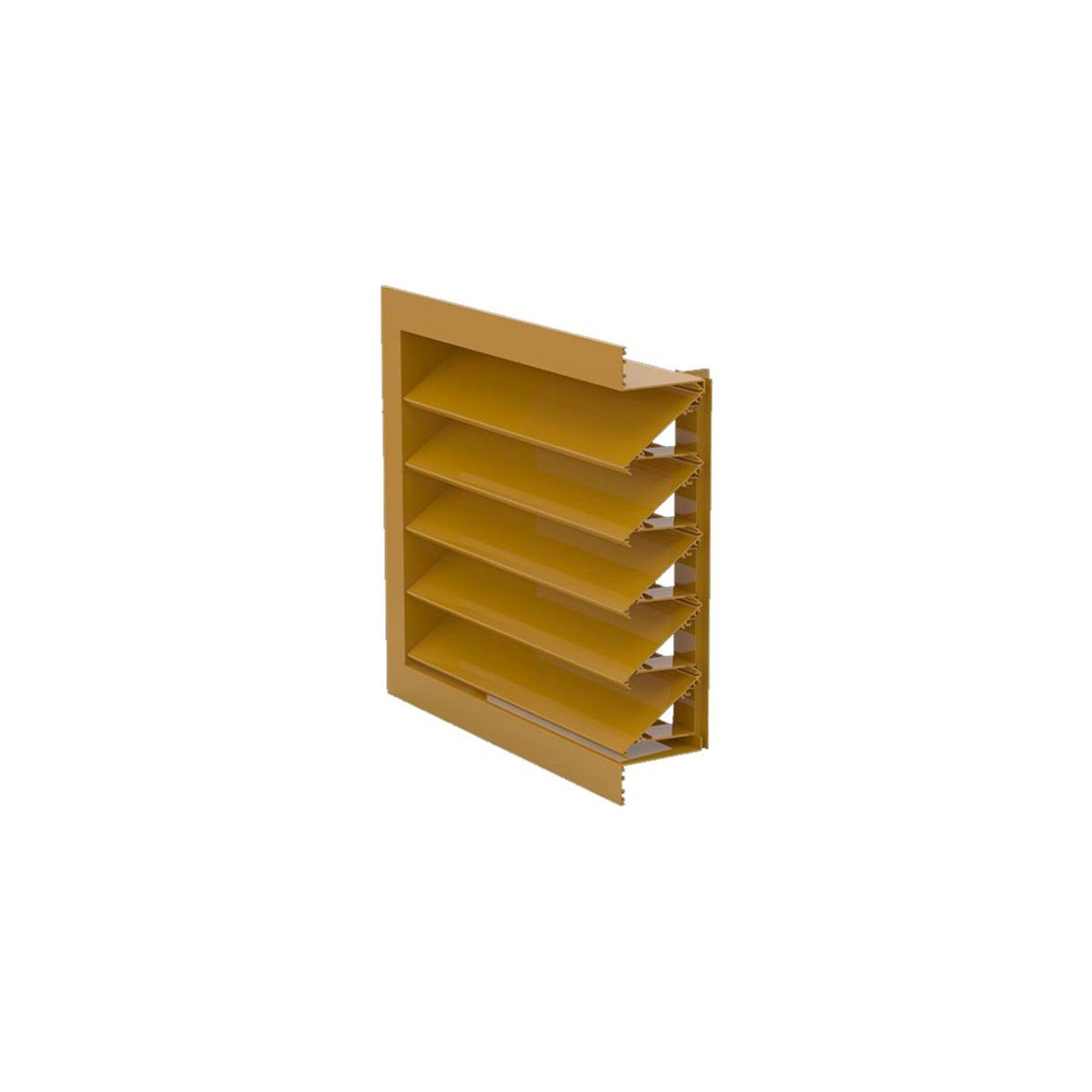 OHL-124 76mm Panel Weather Louver | ArchiPro NZ