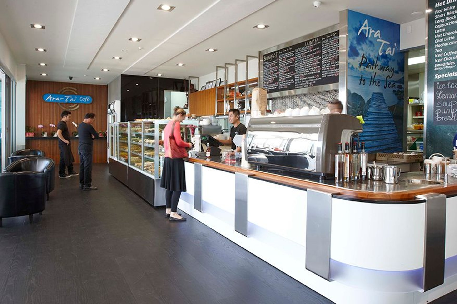 Ara Tai Caffe by Godward Designspace | ArchiPro NZ
