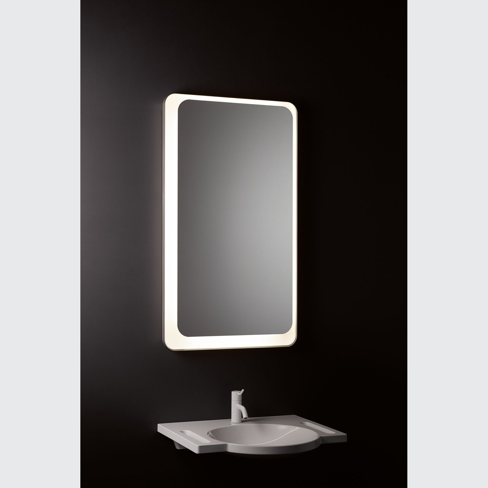 HEWI LED Illuminated Mirror 950.01.11101 | ArchiPro NZ