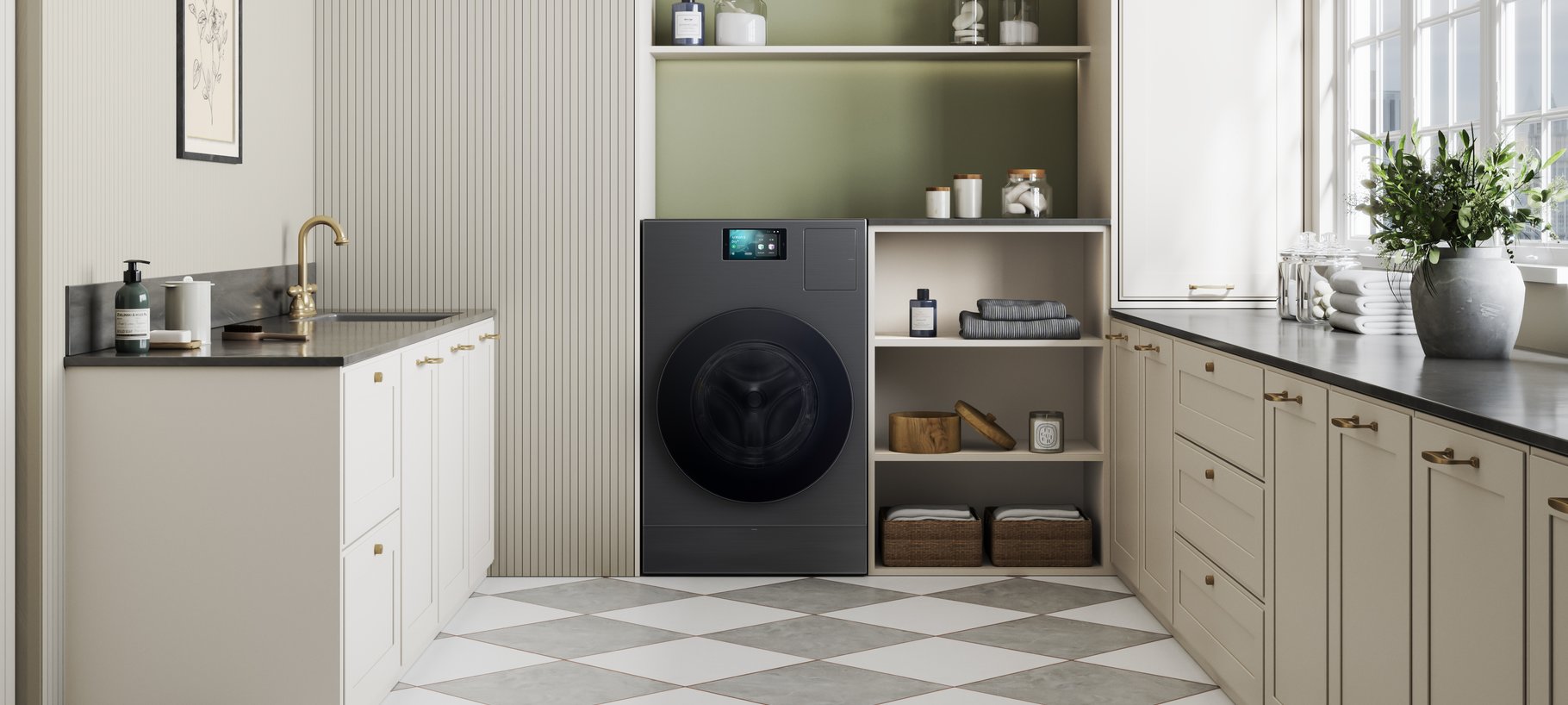 AI meets laundry day: the latest smart space-saving combo