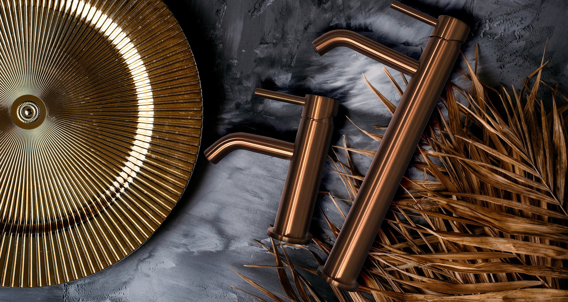 Coloured tapware: the timeless appeal of brushed PVD finishes