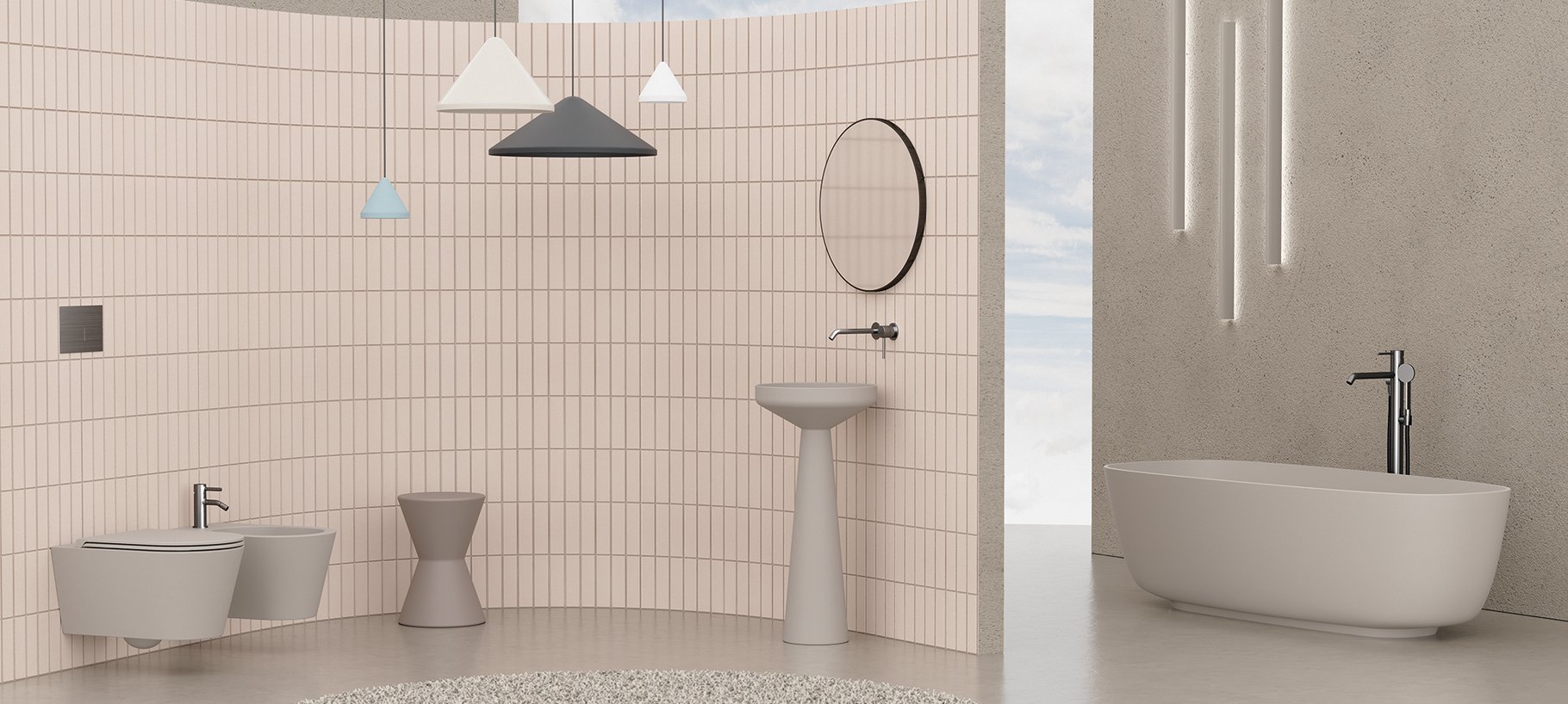 5 bathware ranges packed with colour and personality