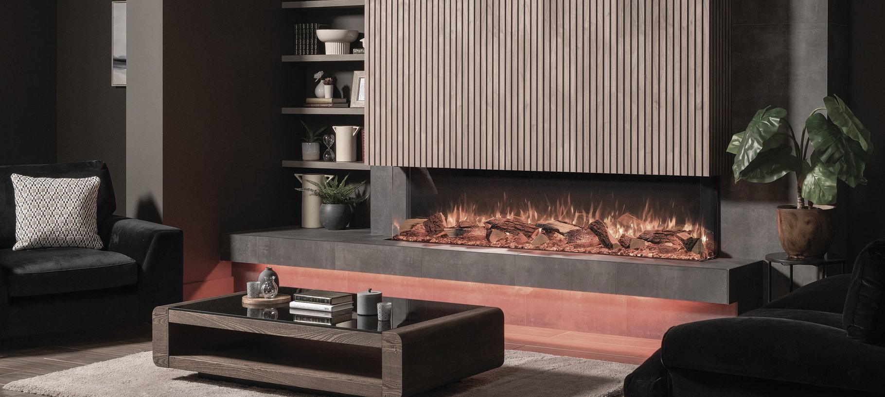 LED fireplaces: The straightforward, visually dazzling, ambiance ...