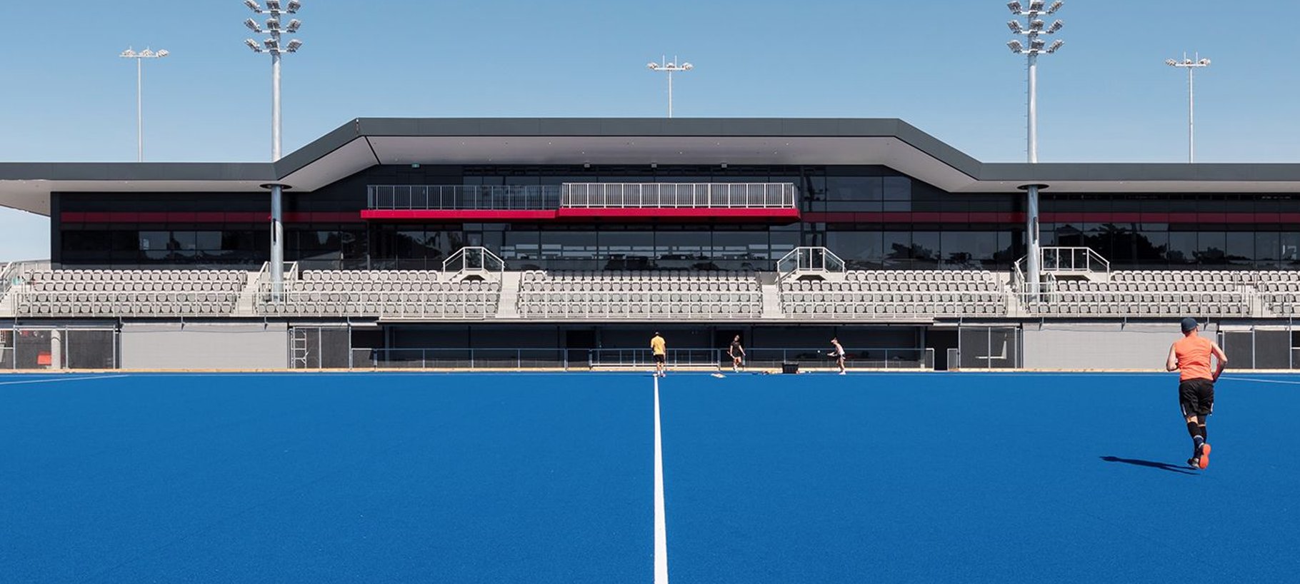 Turning back the crowds: framed grandstand barriers Unex Systems
