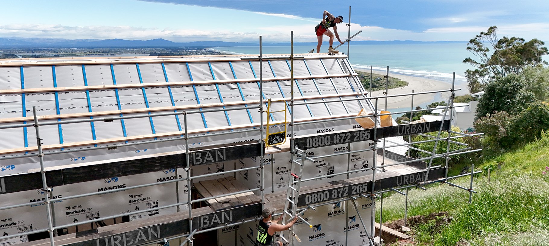 Masons products shine top to bottom on builder’s own home