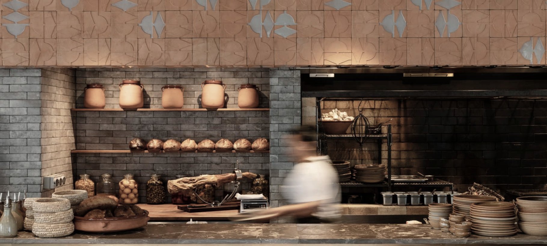 A restaurant in a heritage-listed location takes its design cues from ...