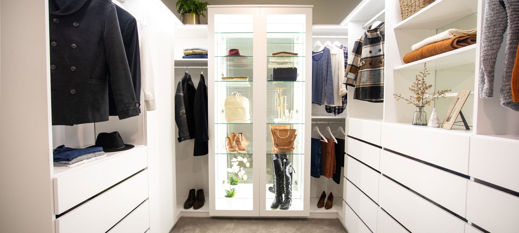 Luxurious bespoke storage