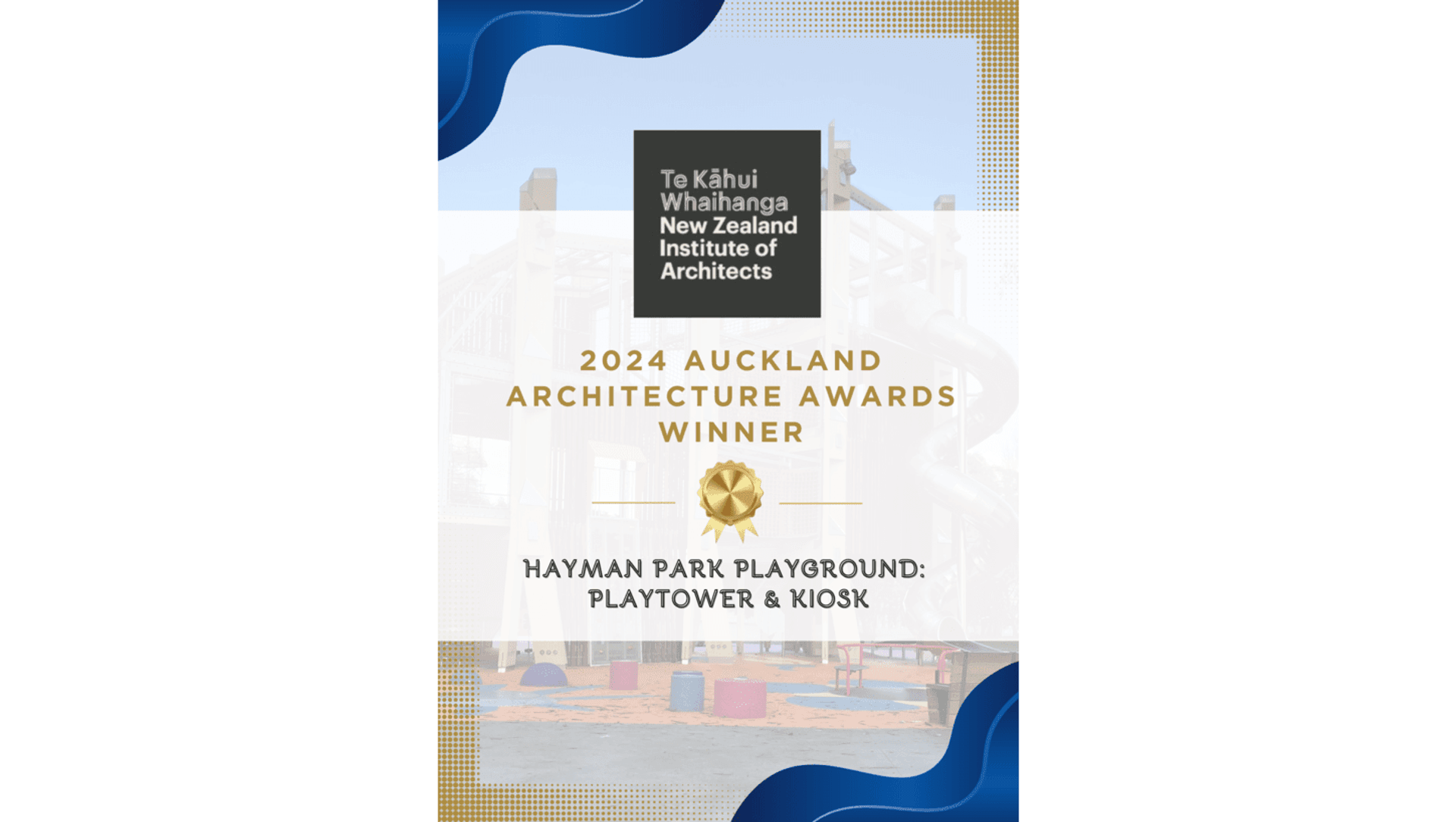 2024 Auckland Architecture Awards Winner - Hayman Park Playground ...