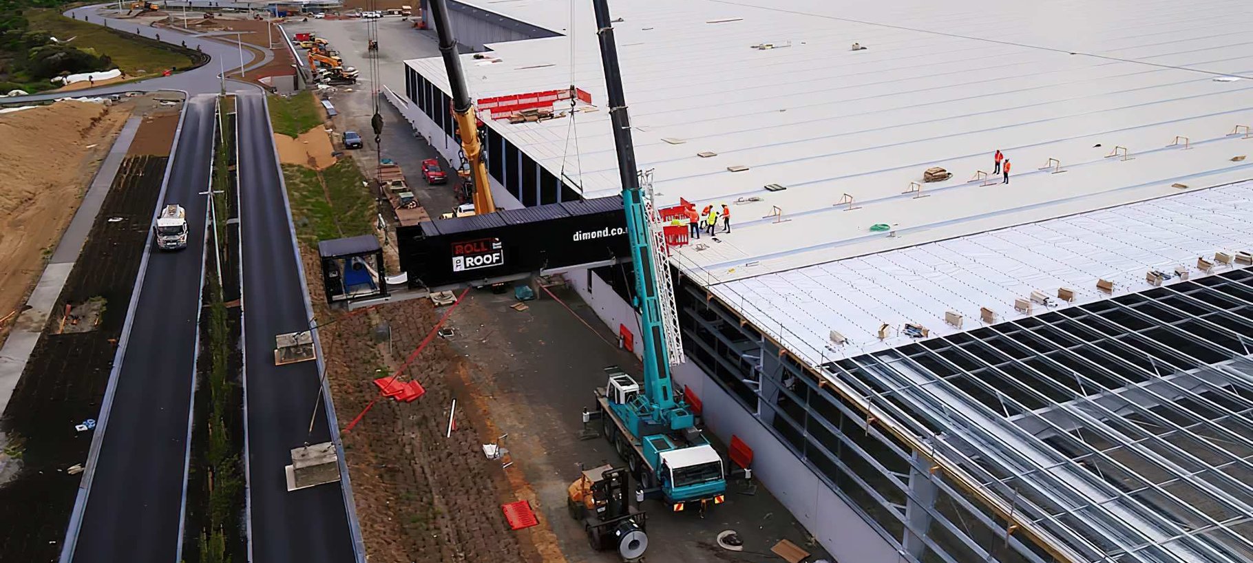 NZ’s Largest Roof Installation Done with Kiwi Ingenuity