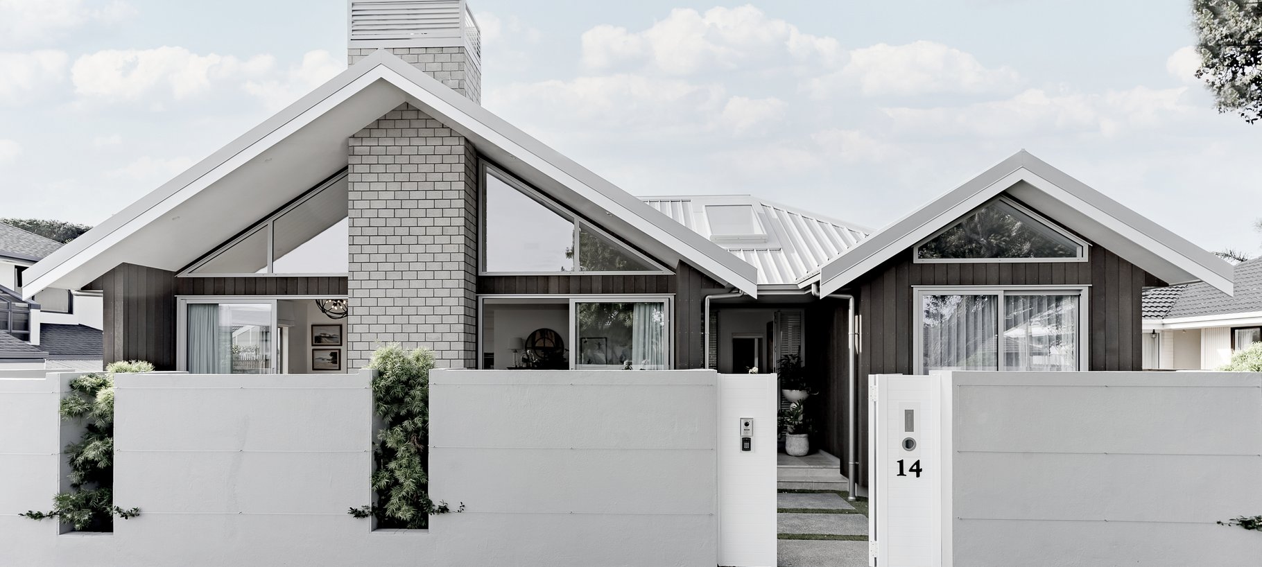 Talk of the town: A gable-roofed reno that has the neighbourhood raving ...