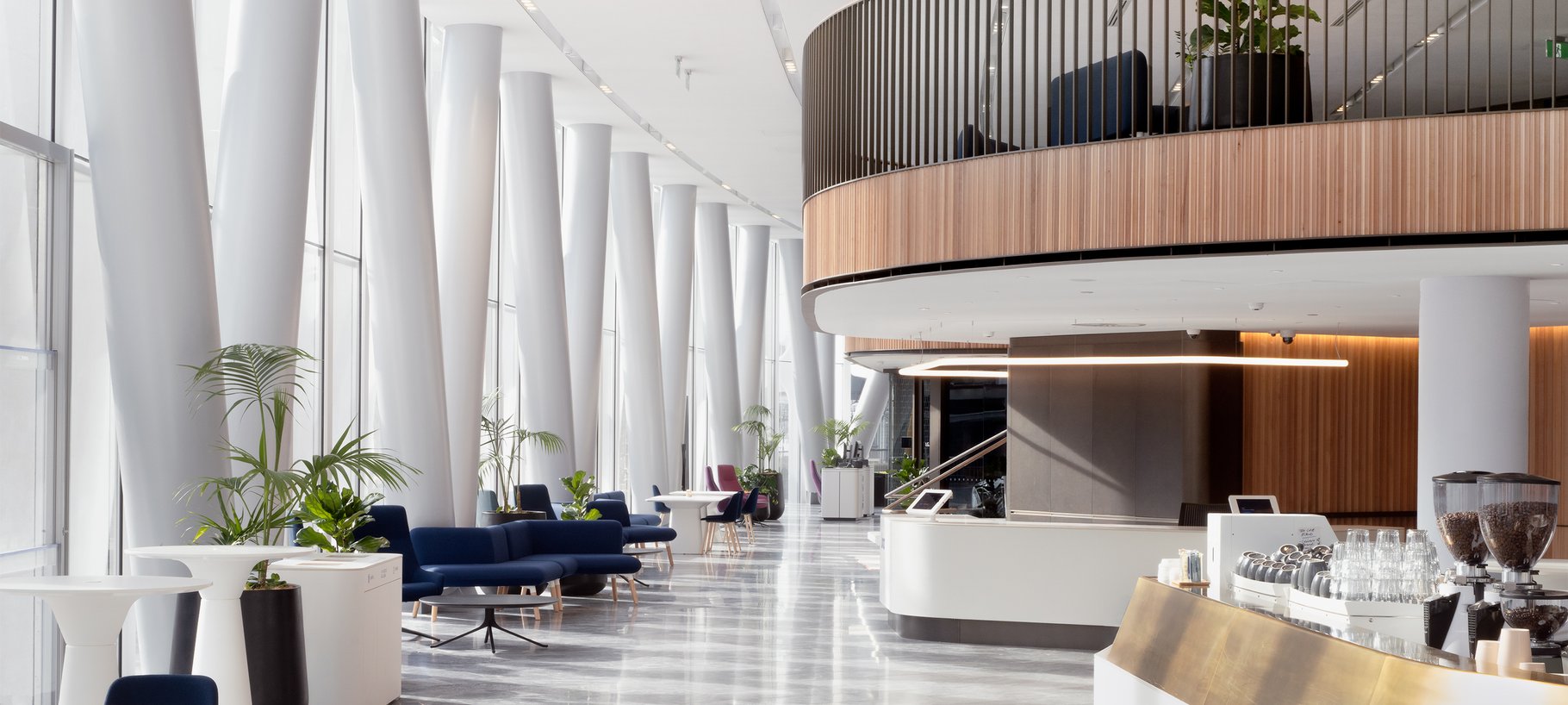 Native timber gives this project a striking architectural identity