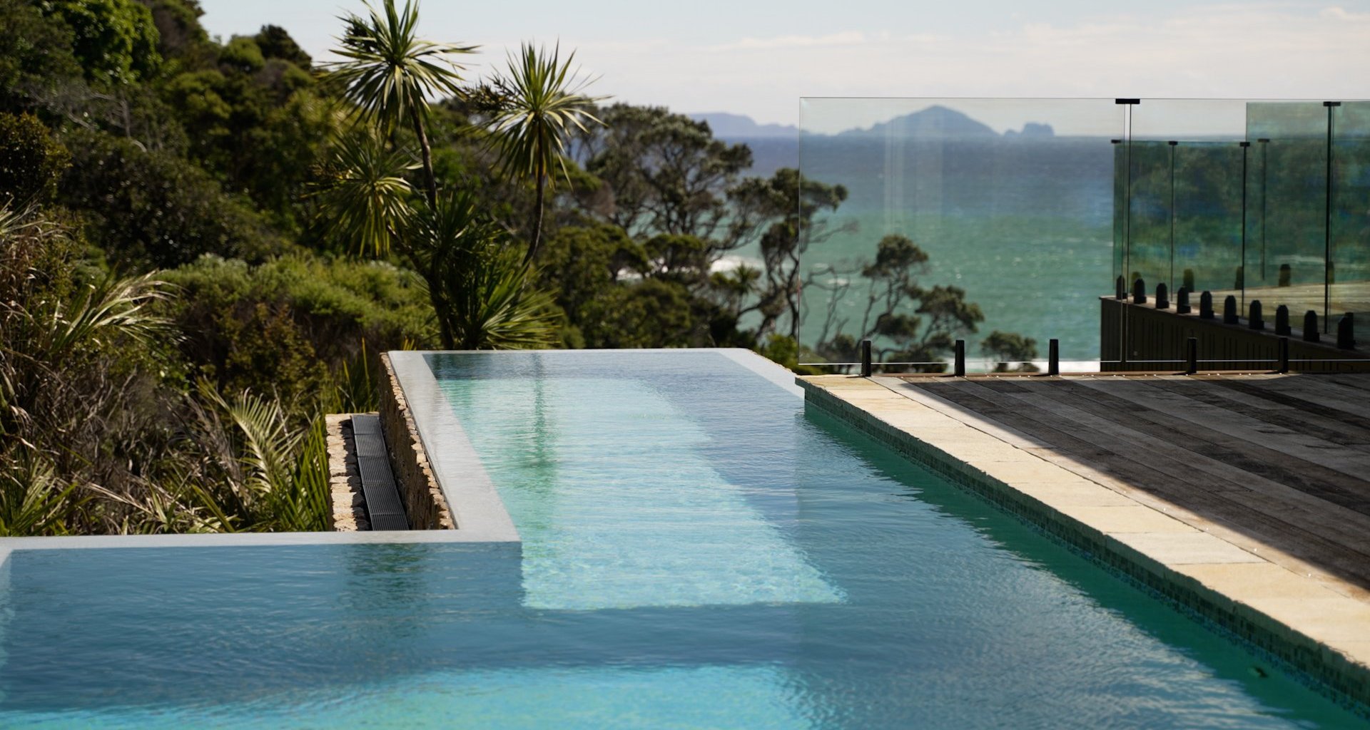 Step behind the scenes of the award-winning pool floating above the ...