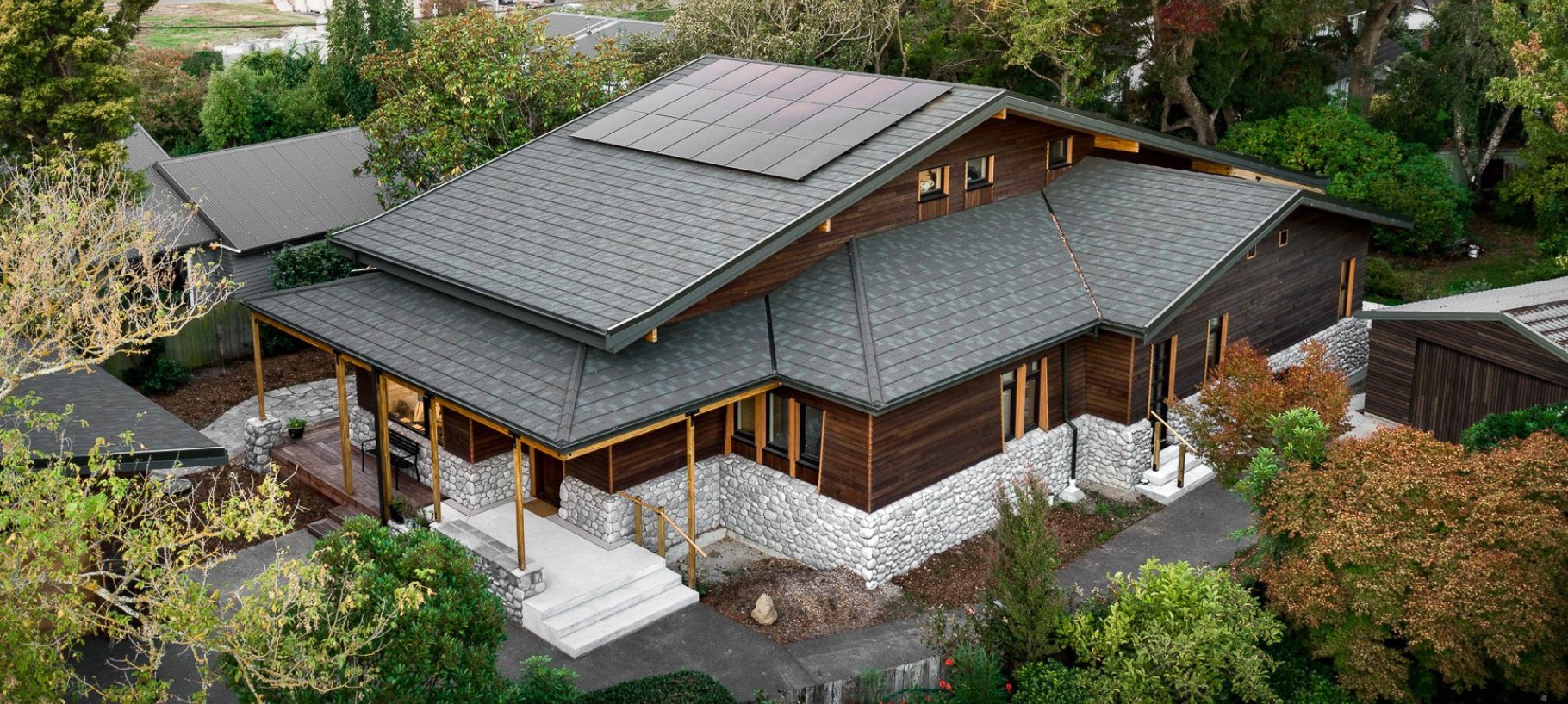 An organic, sustainable home inspired by Japanese and Californian design