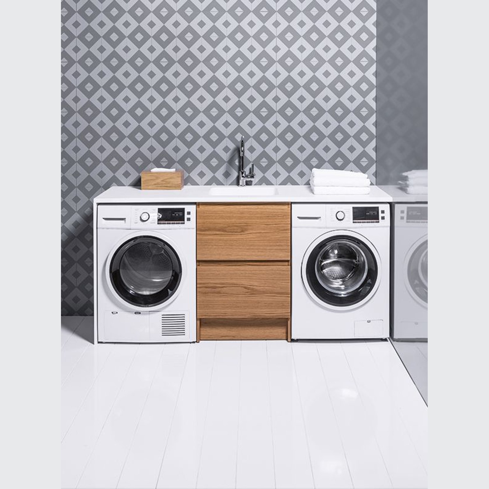 600 Laundry Cabinet | ArchiPro NZ