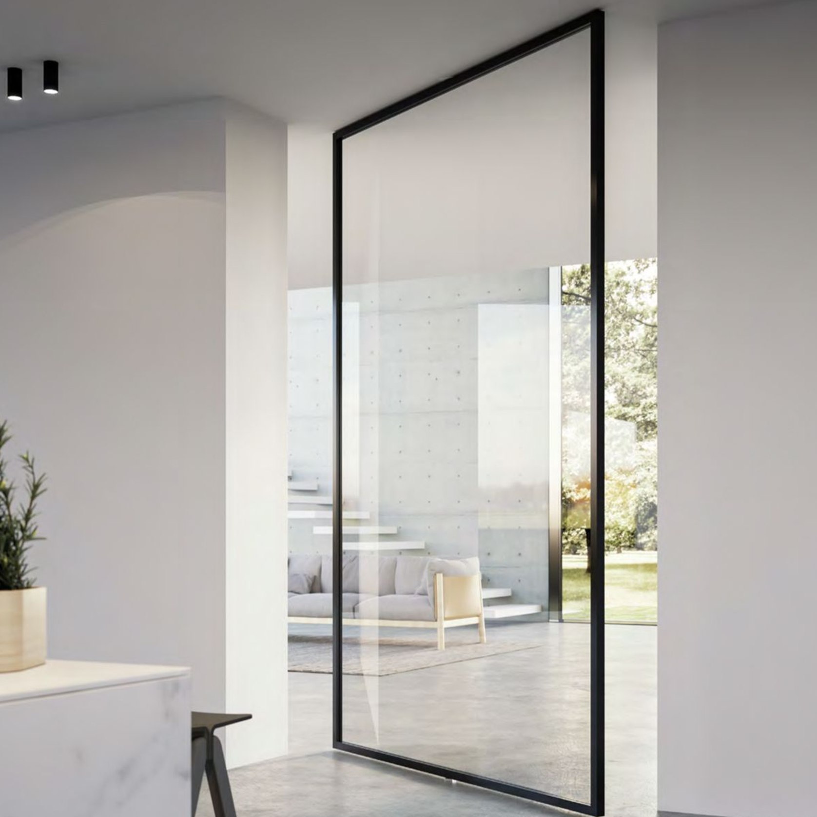 Quadra Pivot Door by ADL Doors | ArchiPro NZ