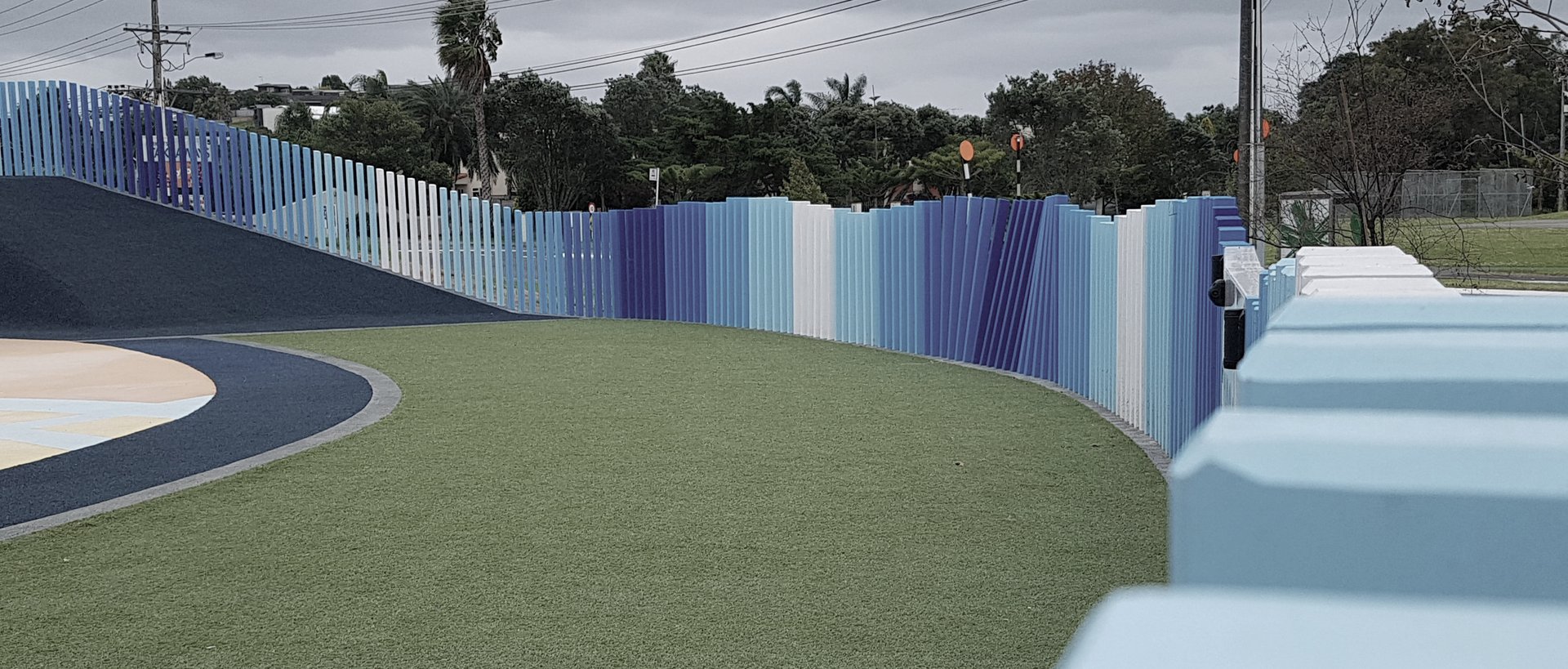 Accoya Fence - Stanmore Bay Splash Park, Auckland by ITI NZ | ArchiPro NZ