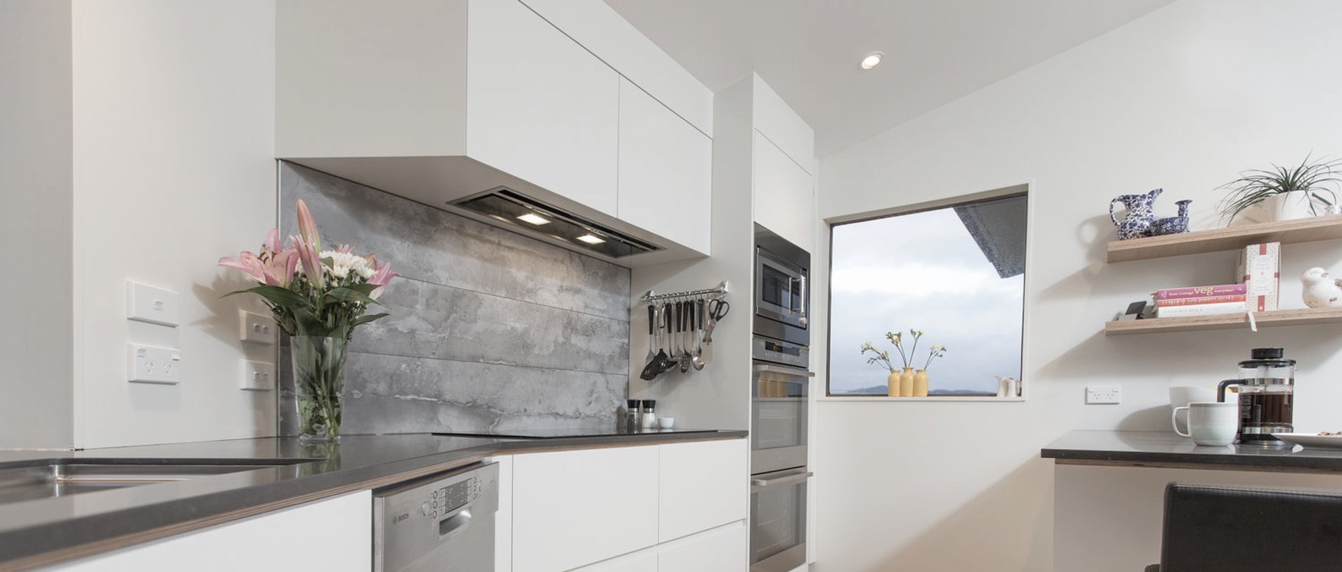 Kitchen Design - Angles Galore by Hello Home Interiors | ArchiPro NZ